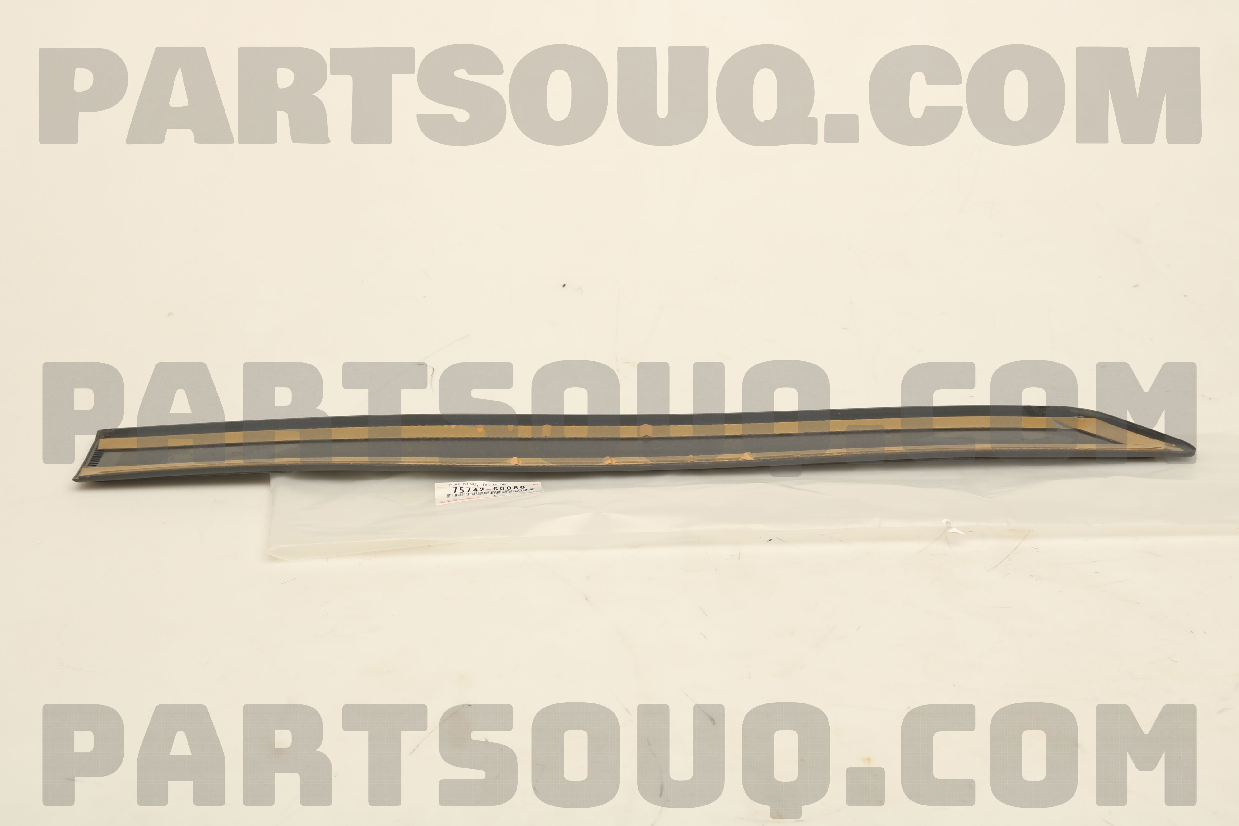 MOULDING, REAR DOOR, OUTSIDE LH 7574260080 | Toyota Parts | PartSouq
