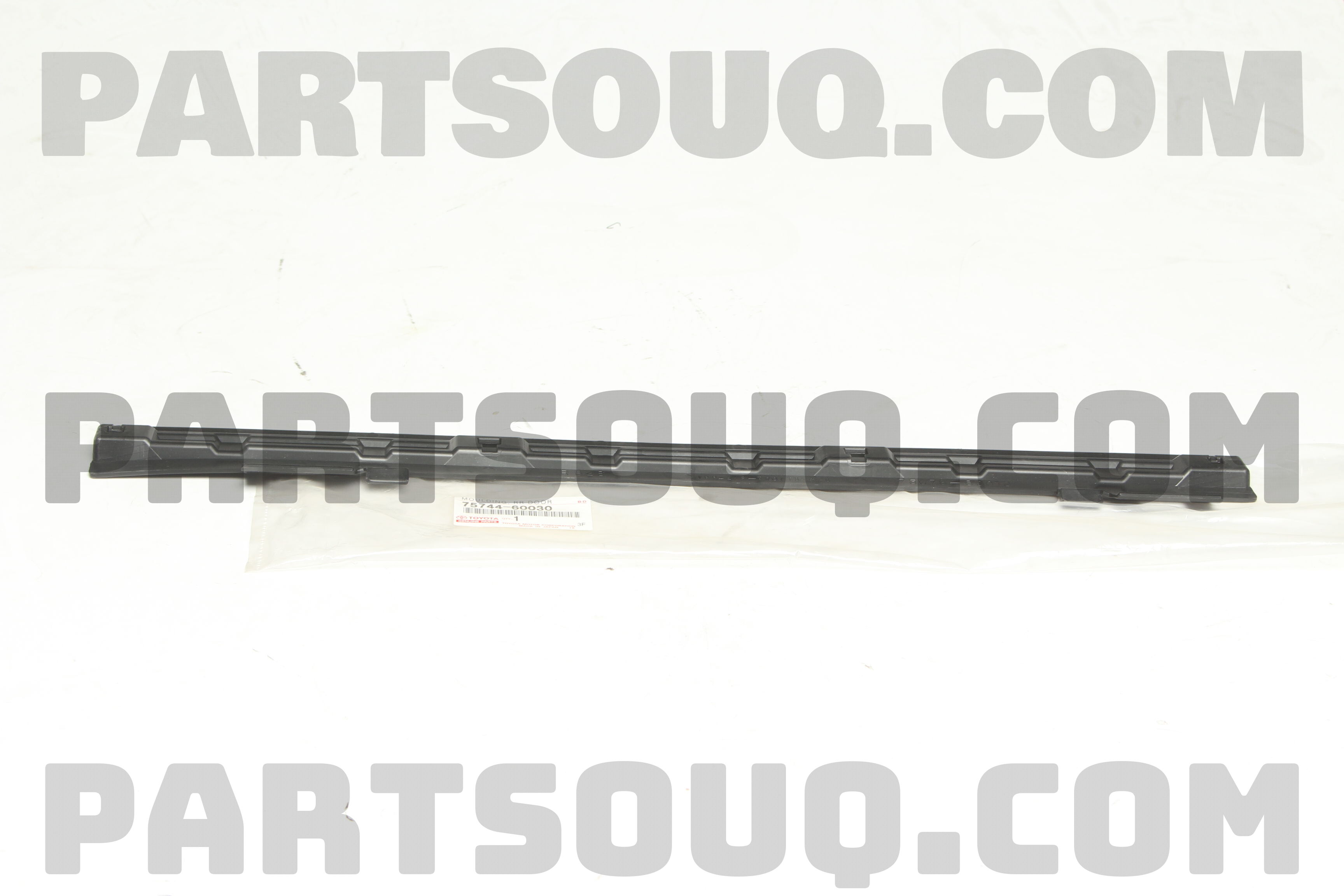 MOULDING, REAR DOOR WINDOW FRAME, FRONT RH 7576133070 | Toyota Parts ...