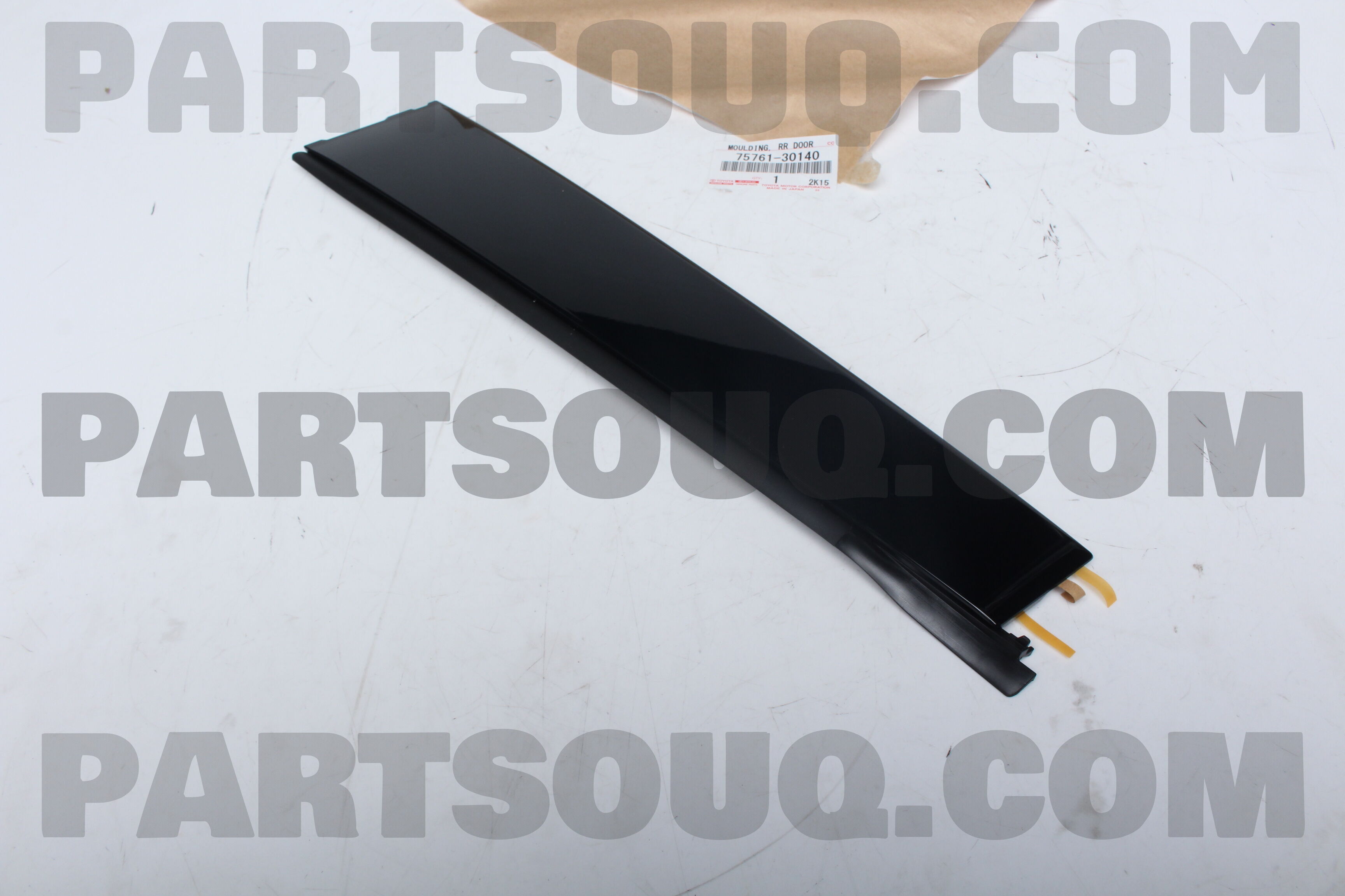 MOULDING, REAR DOOR WINDOW FRAME, FRONT RH 7576130140 | Toyota Parts ...