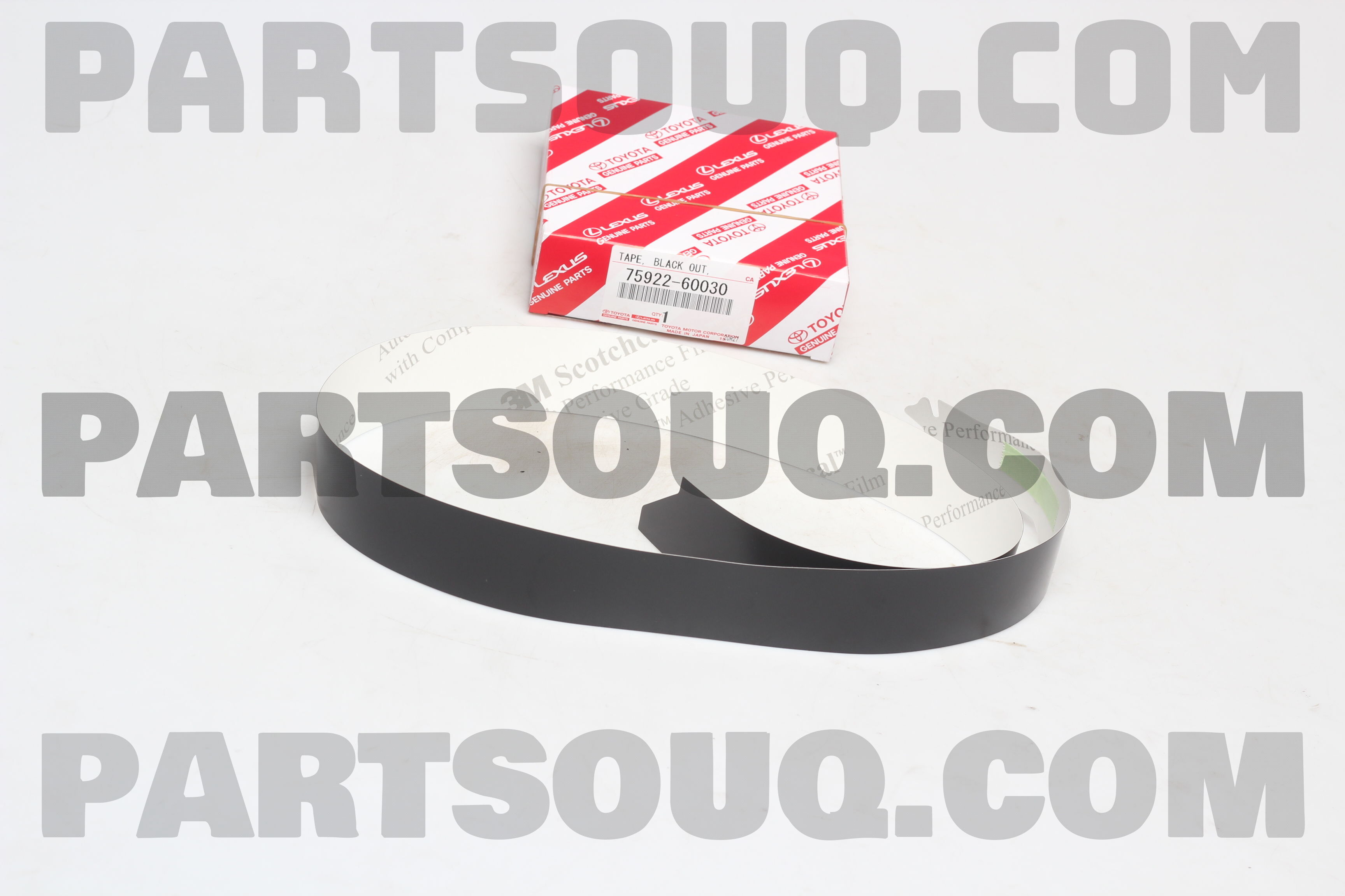 TAPE, BLACK OUT, NO.1 LH 7592260030 | Toyota Parts | PartSouq