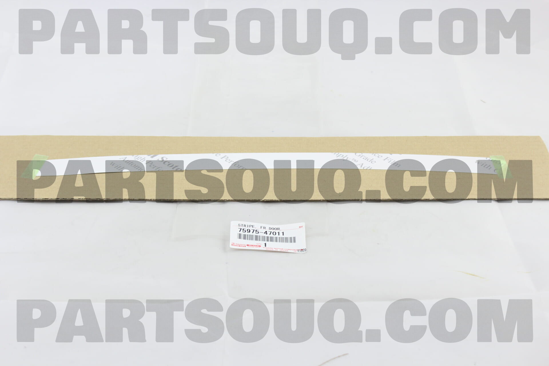 STRIPE, FRONT DOOR, OUTSIDE LWR RH 7597547011 | Toyota Parts | PartSouq