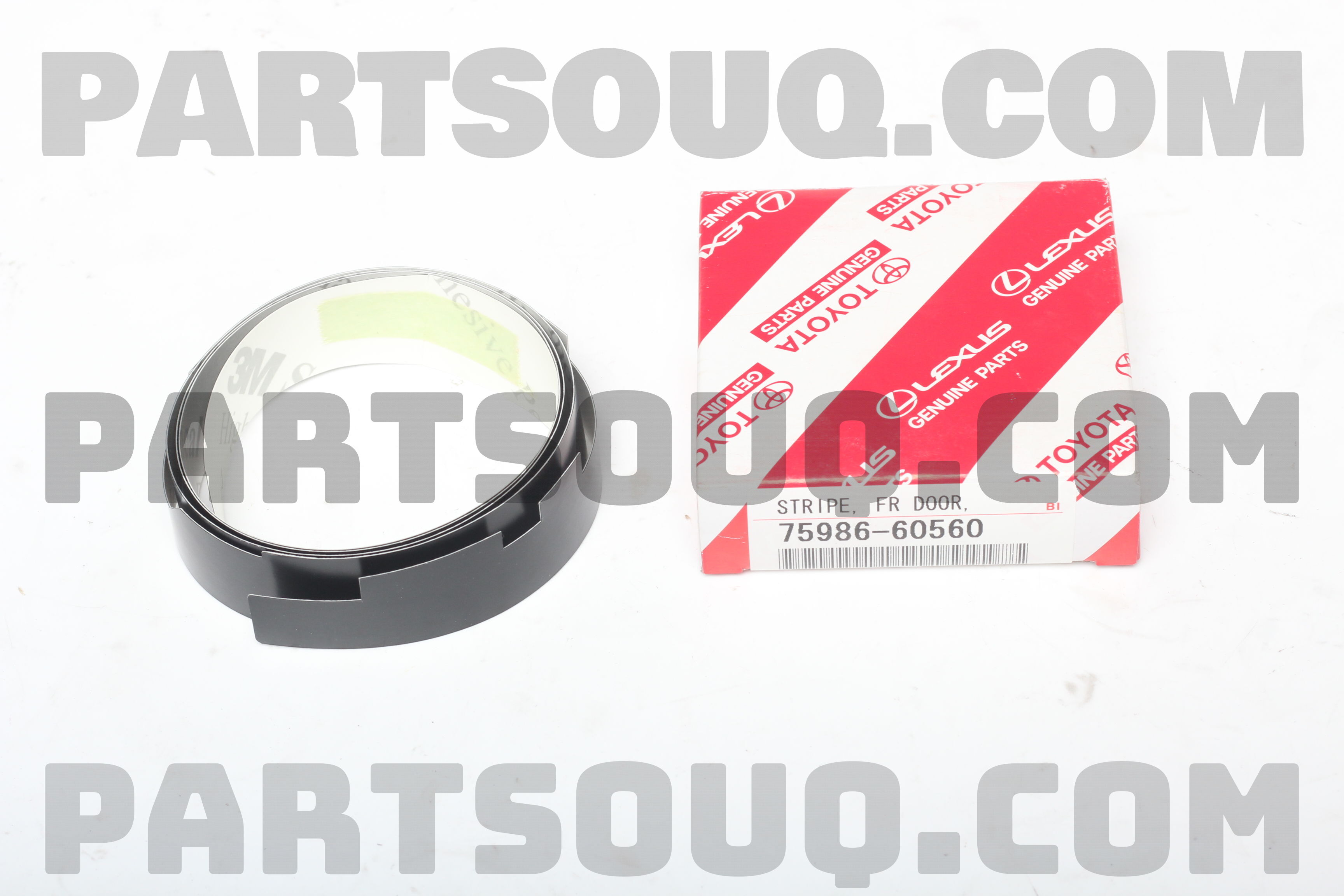 STRIPE, FRONT DOOR OUTSIDE, LH 7598660560 | Toyota Parts | PartSouq