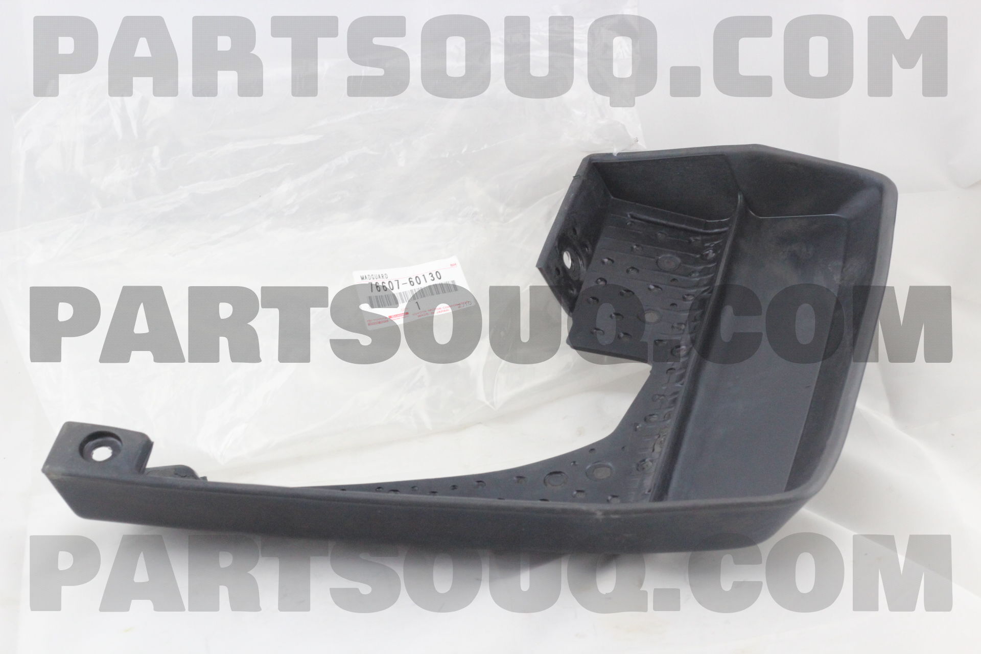 MUDGUARD SUB-ASSY, QUARTER PANEL, REAR RH 7660760130 | Toyota Parts ...
