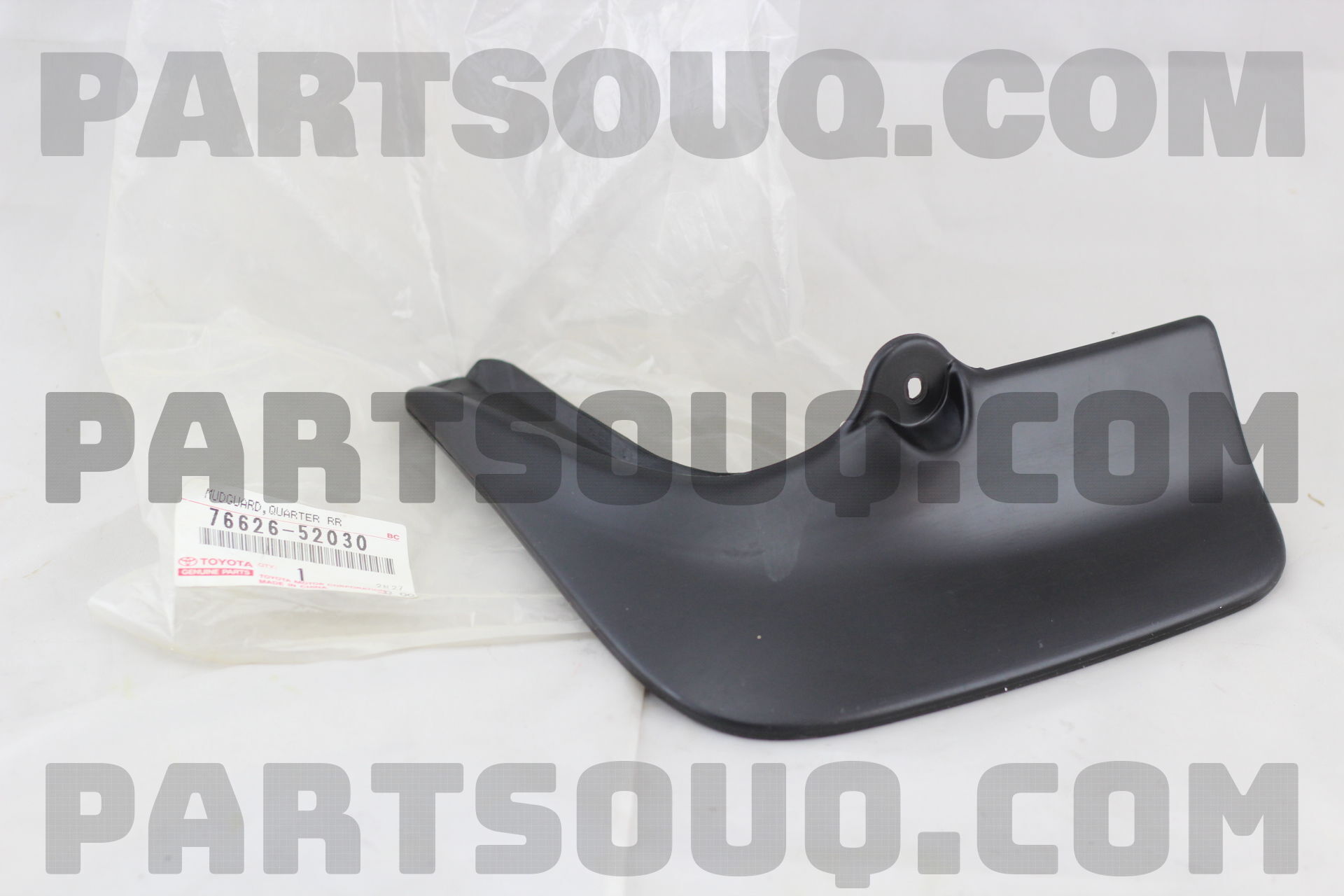 MUDGUARD SUB-ASSY, QUARTER PANEL, REAR LH 7662652030 | Toyota Parts ...