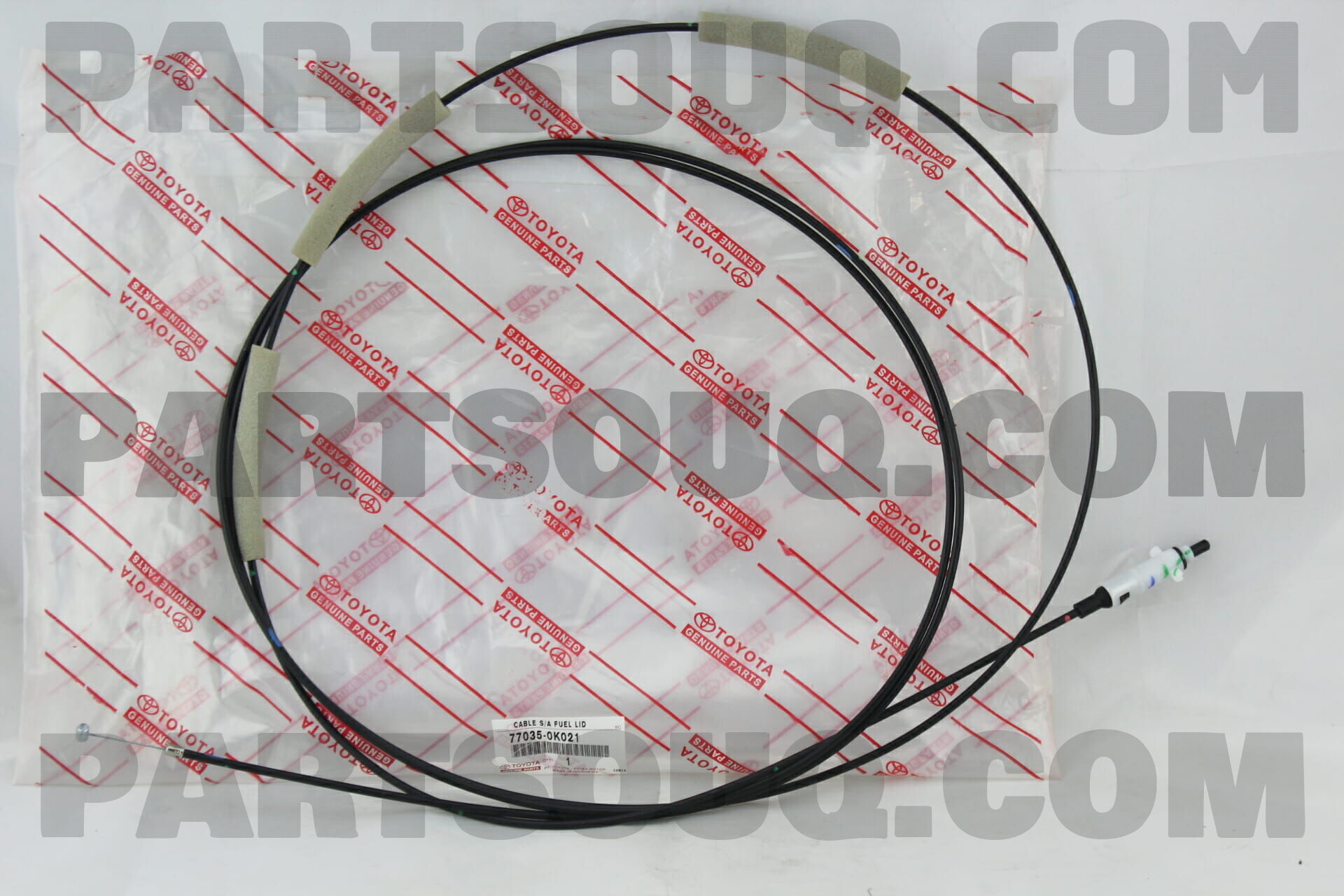 CABLE SUB-ASSY, FUEL LID LOCK CONTROL 770350K020 | Toyota Parts | PartSouq