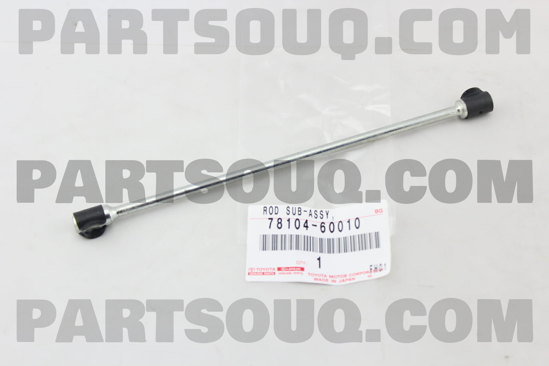 ROD SUB-ASSY, ACCELERATOR CONNECTING, NO.2 7810460010 | Toyota Parts ...