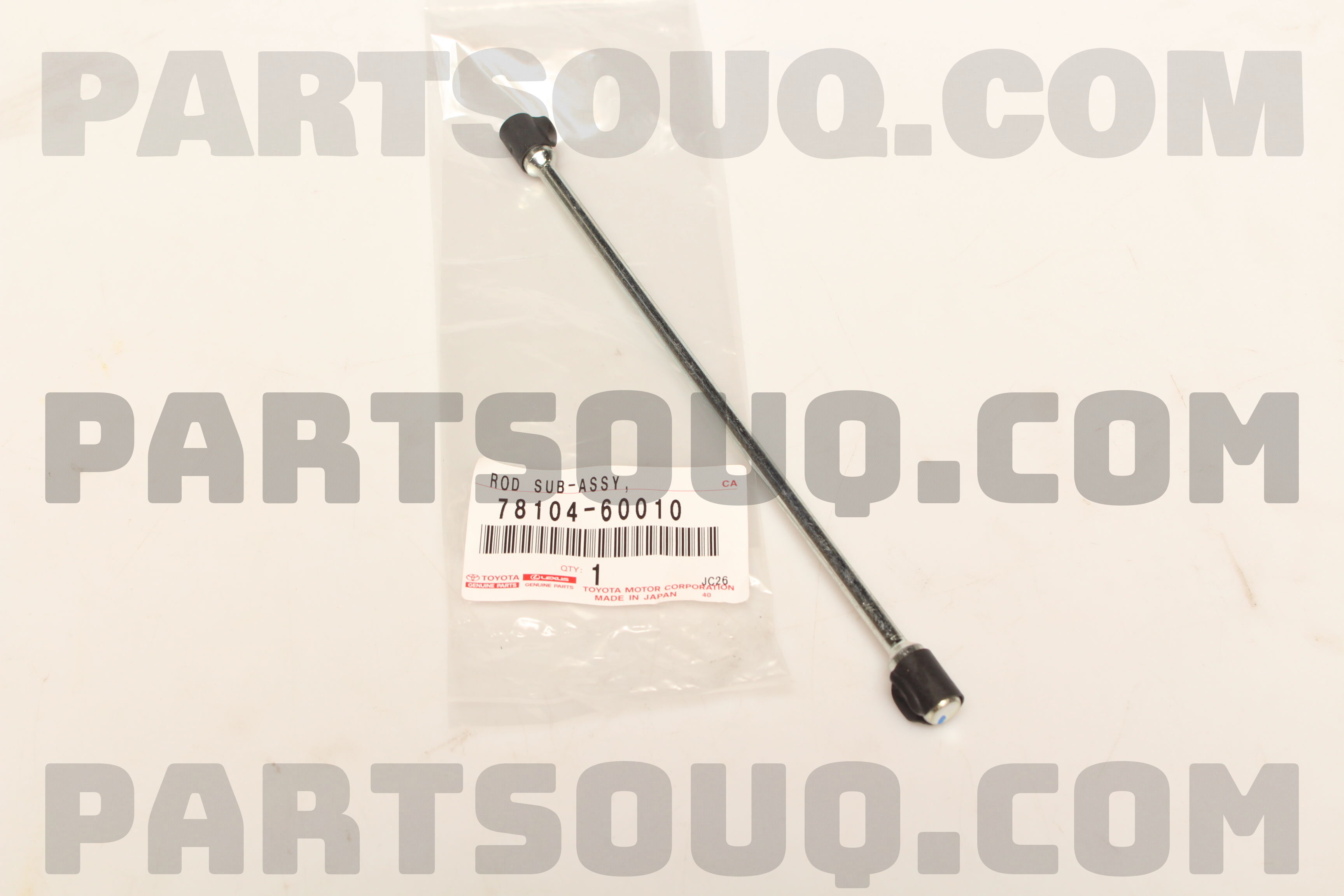 ROD SUB-ASSY, ACCELERATOR CONNECTING, NO.2 7810460010 | Toyota Parts ...