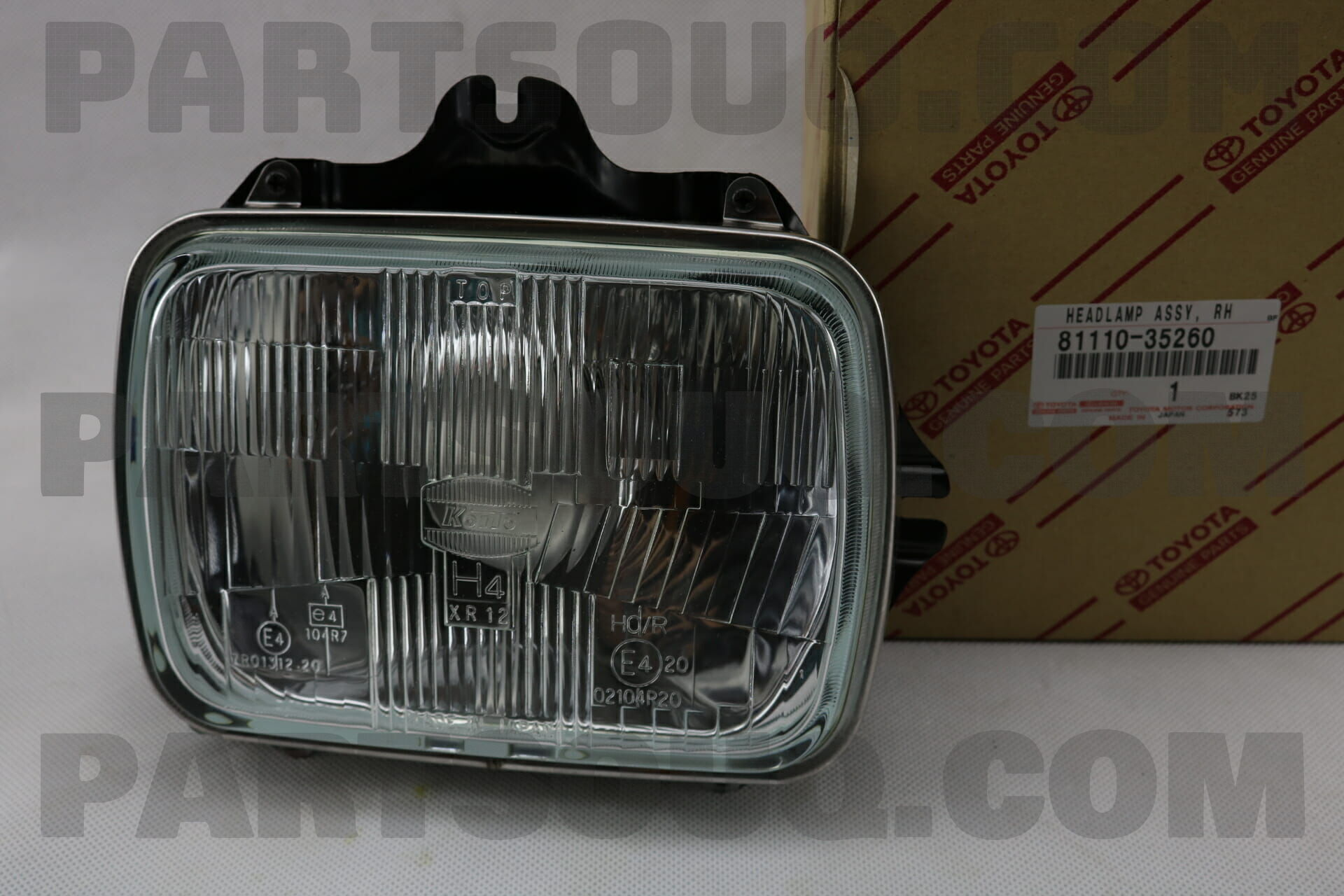 SEALED BEAM UNIT, NO.1 9098104008 | Toyota Parts | PartSouq