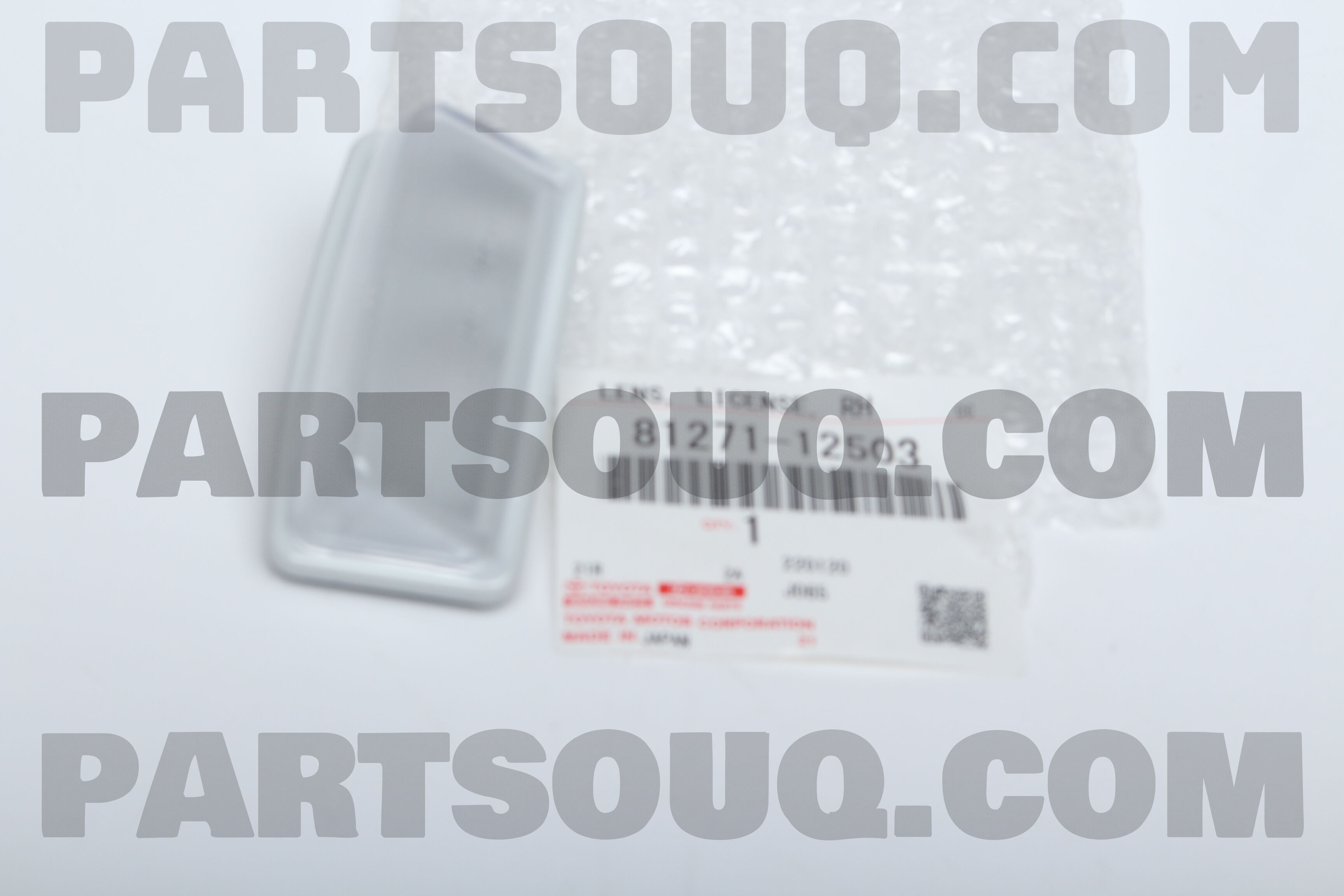 LENS, LICENSE PLATE LAMP 8127112503 | Toyota Parts | PartSouq