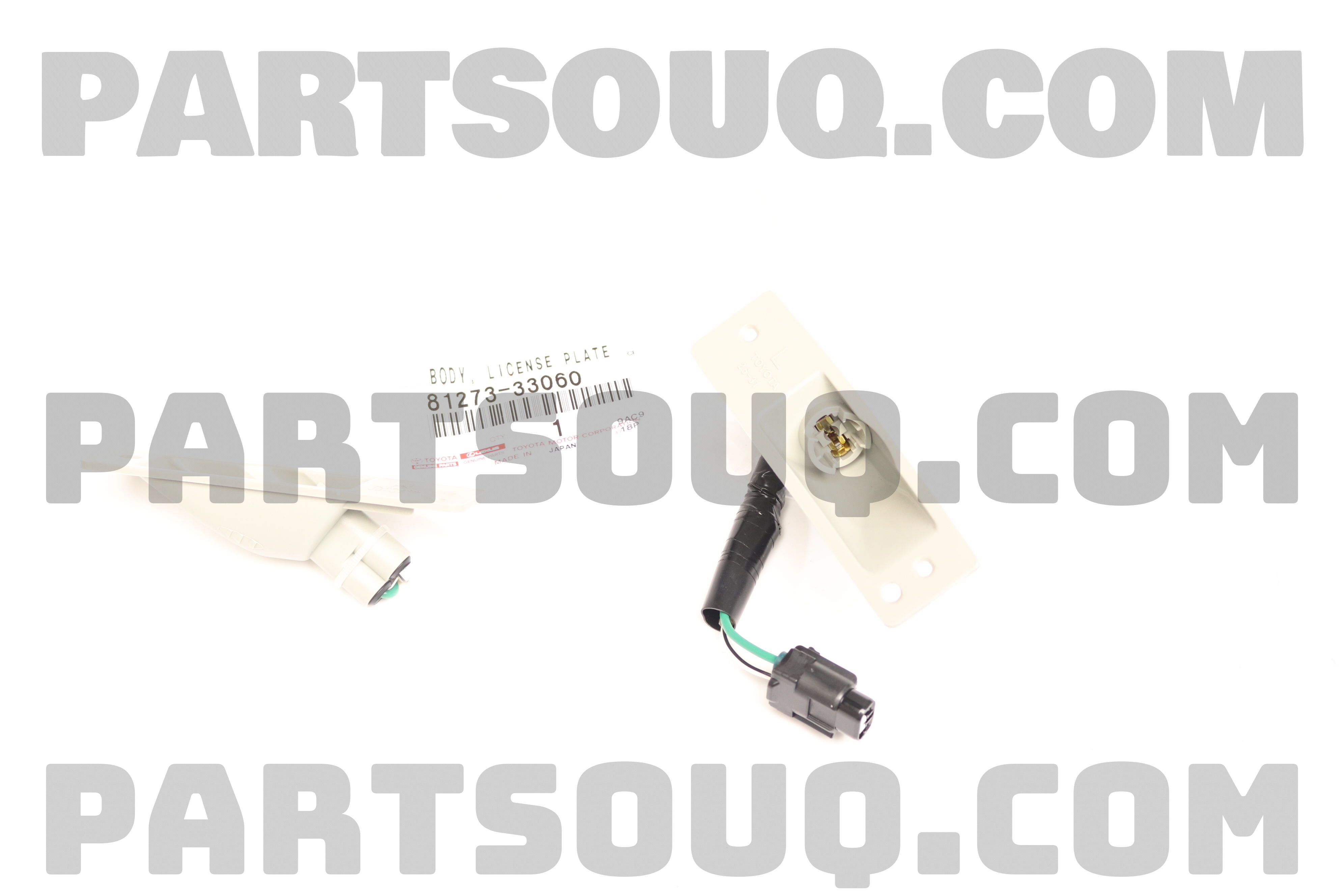 BODY, LICENSE PLATE LAMP 8127333060 | Toyota Parts | PartSouq