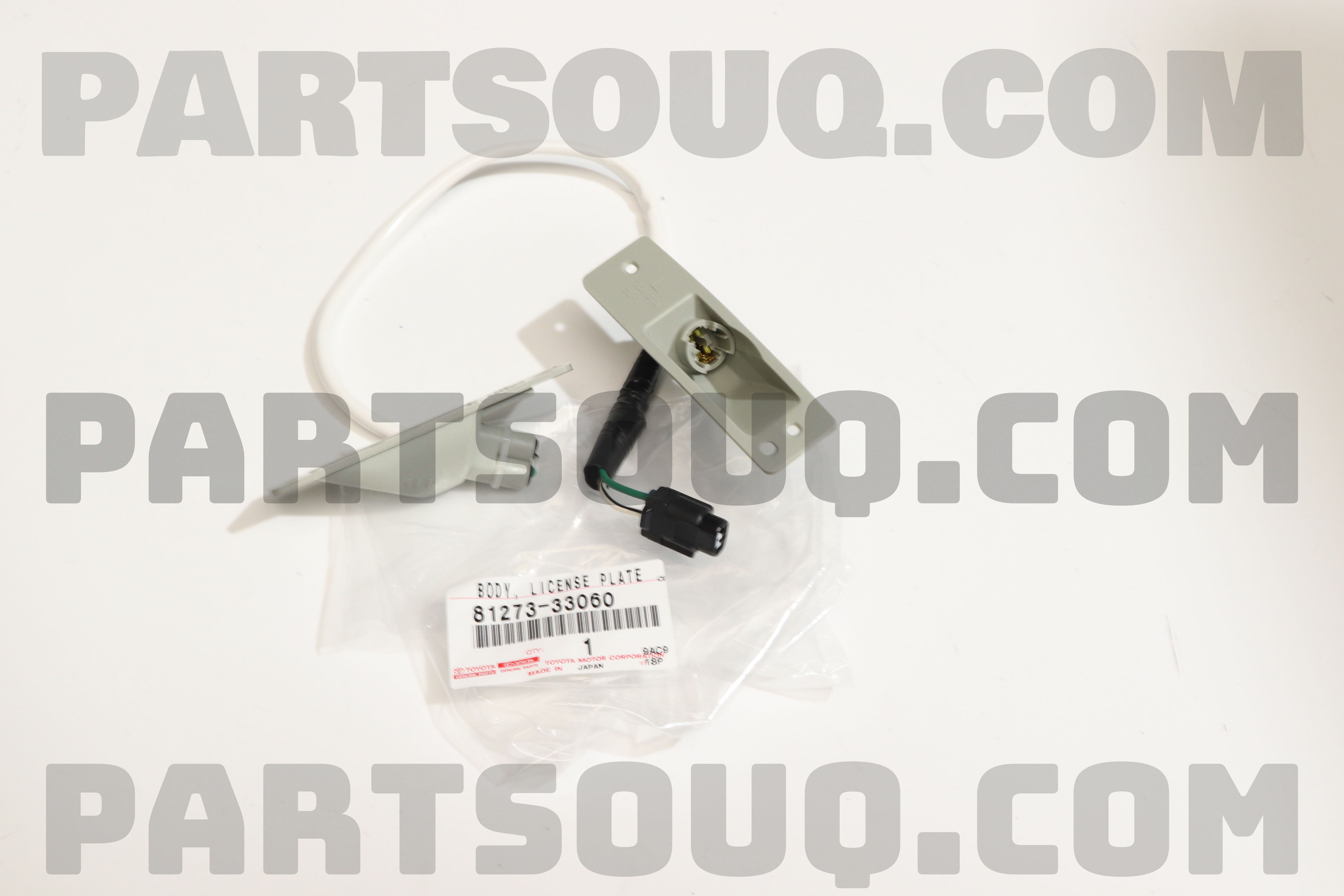 BODY, LICENSE PLATE LAMP 8127333060 | Toyota Parts | PartSouq