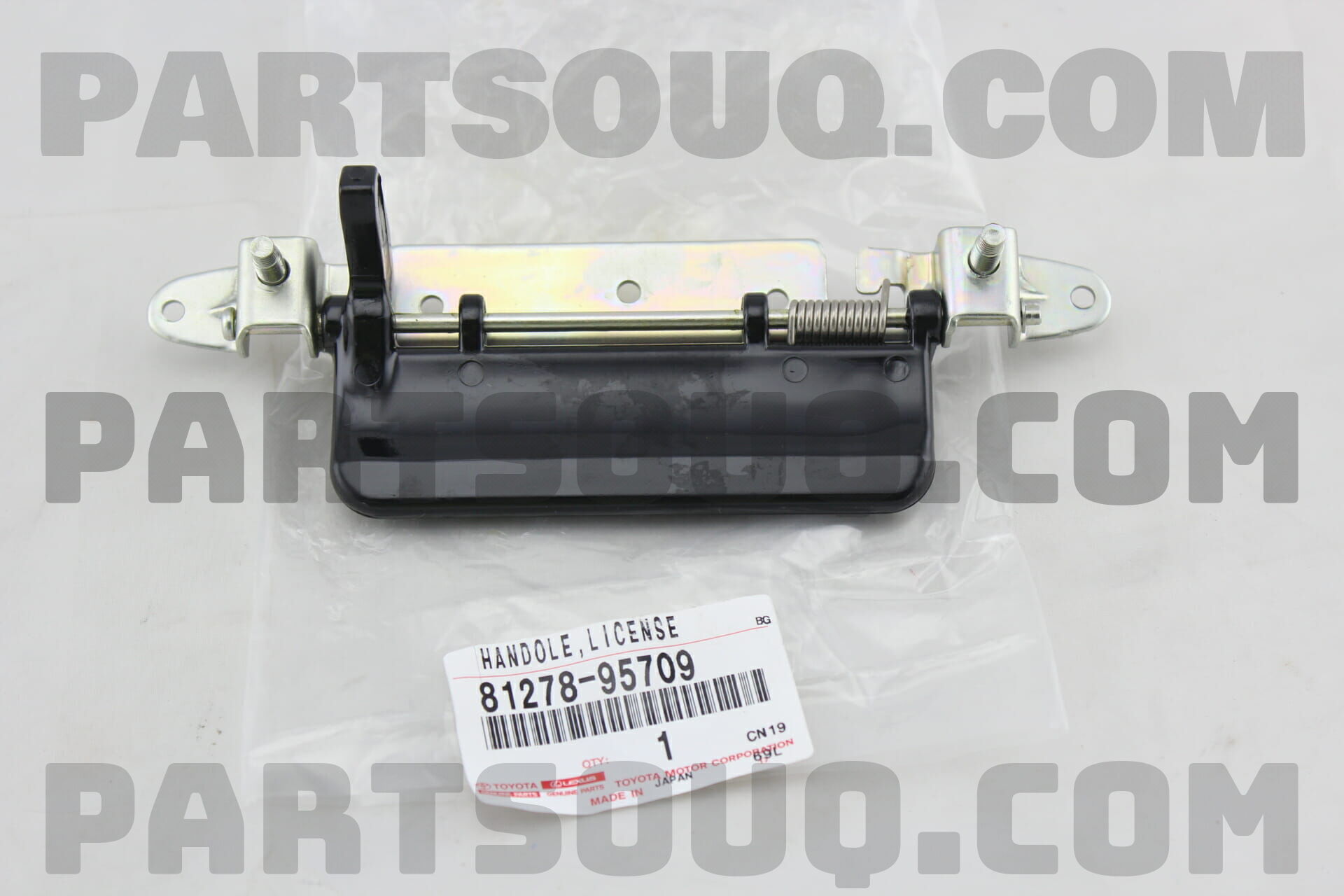 HANDLE, LICENSE PLATE LAMP 8127895709 | Toyota Parts | PartSouq