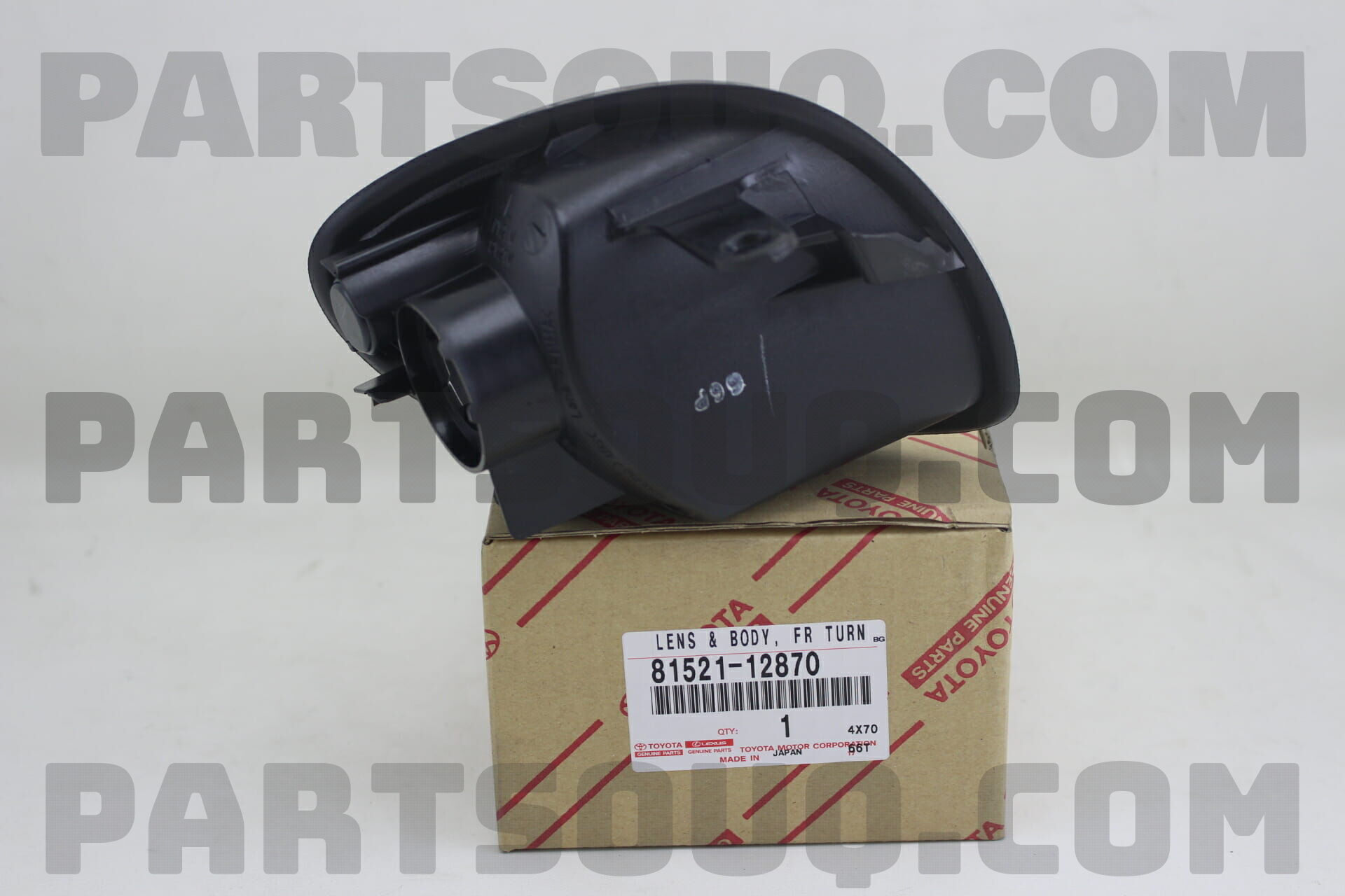 LENS, FRONT TURN SIGNAL LAMP, LH 8152112870 | Toyota Parts | PartSouq