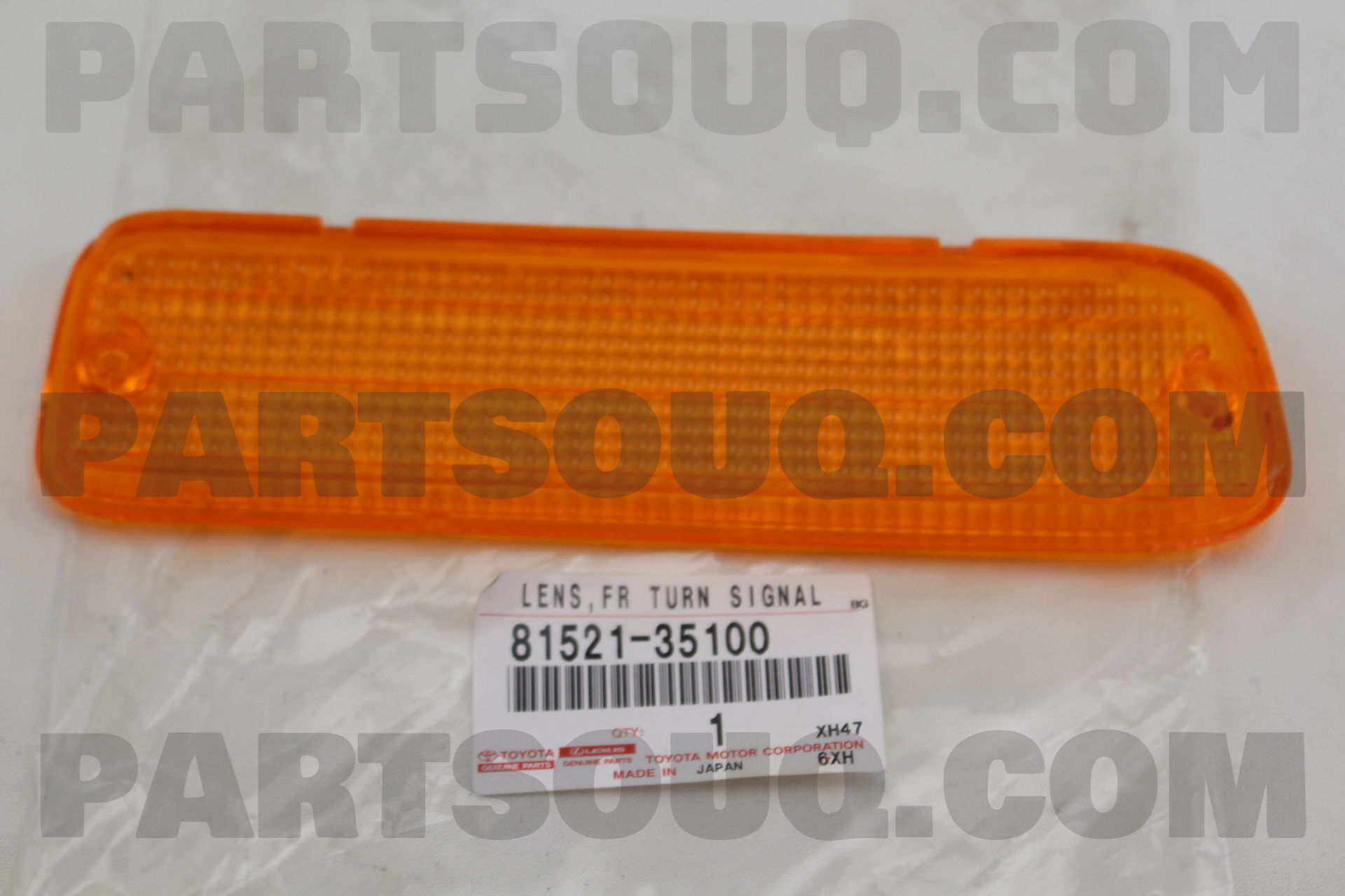 LENS, FRONT TURN SIGNAL LAMP, LH 8152135100 | Toyota Parts | PartSouq