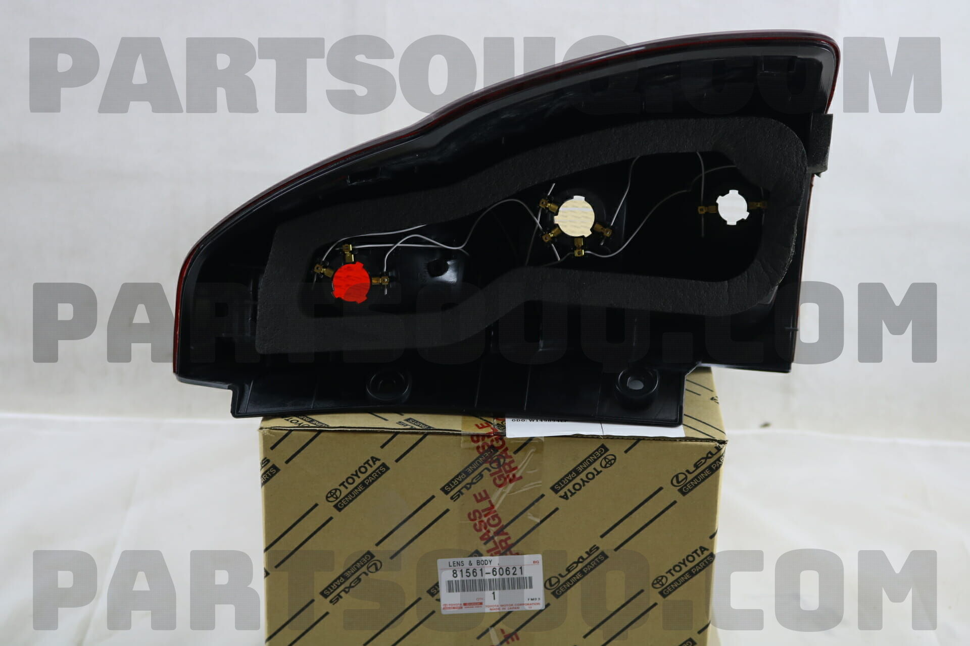 LENS & BODY, REAR COMBINATION LAMP, LH 8156160621 | Toyota Parts | PartSouq
