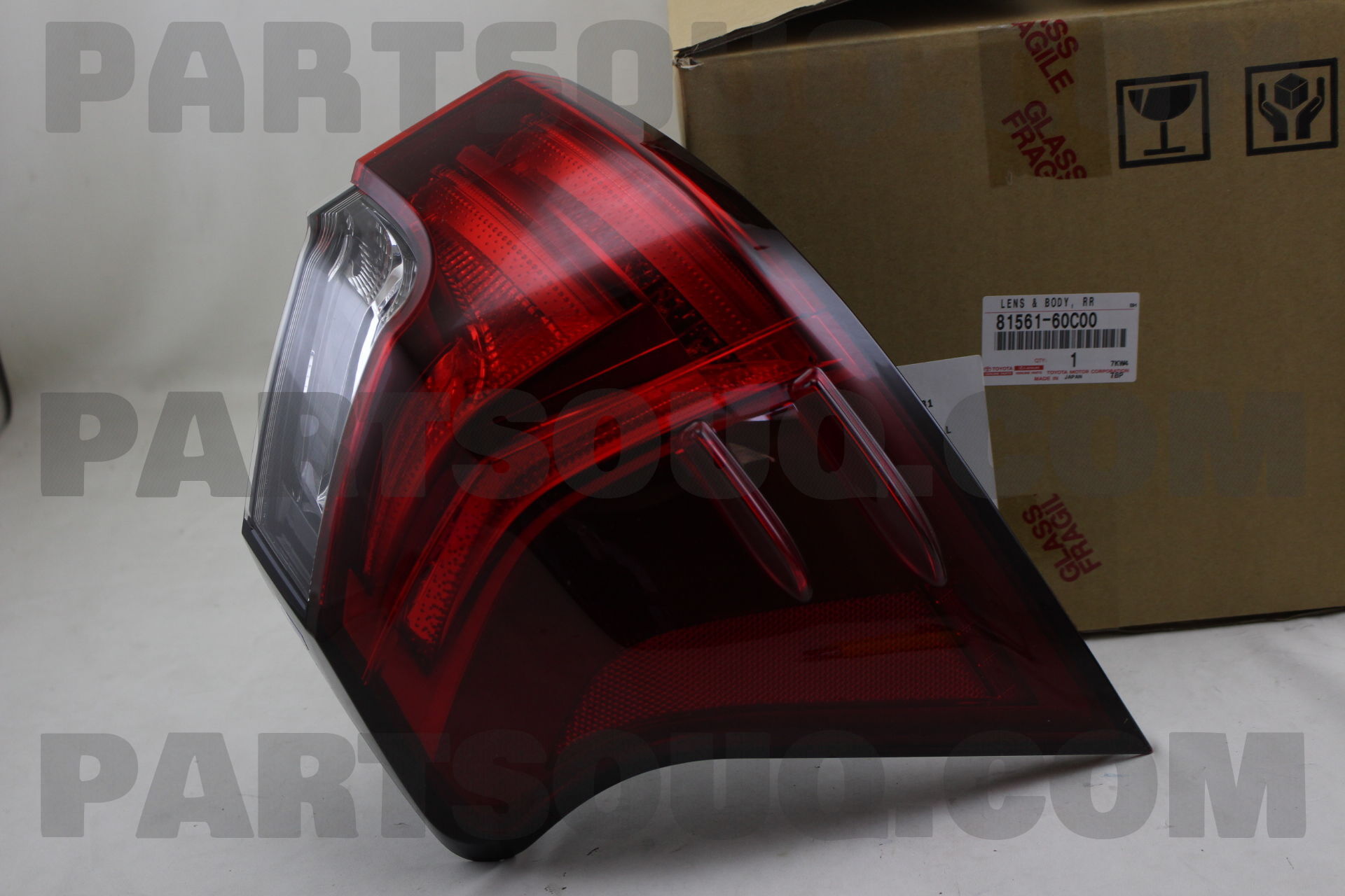 LENS & BODY, RR 8156160C00 | Toyota Parts | PartSouq