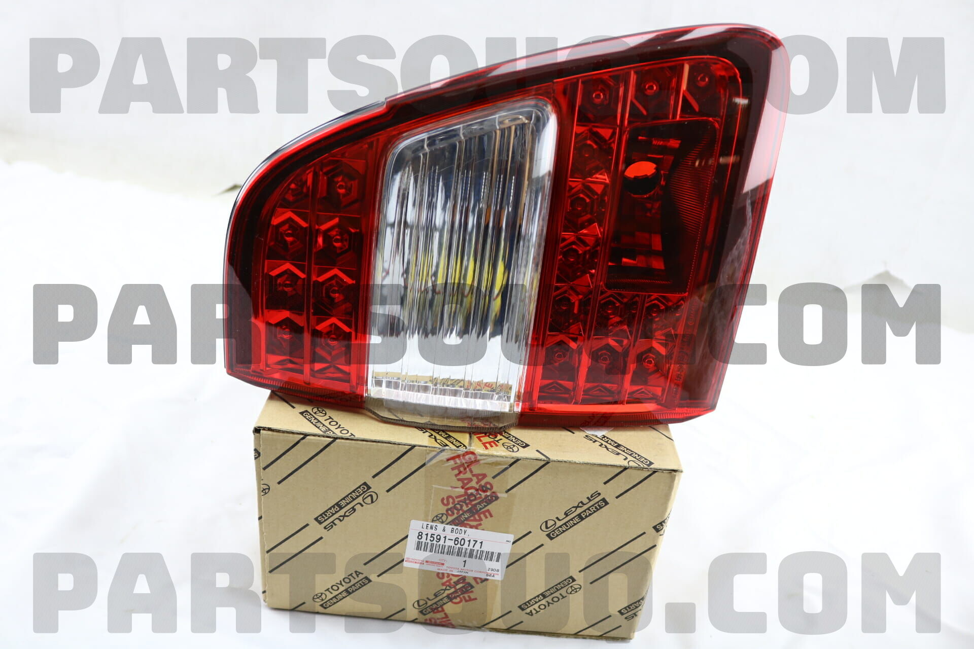 LENS AND BODY, REAR LAMP, LH 8159160171 | Toyota Parts | PartSouq