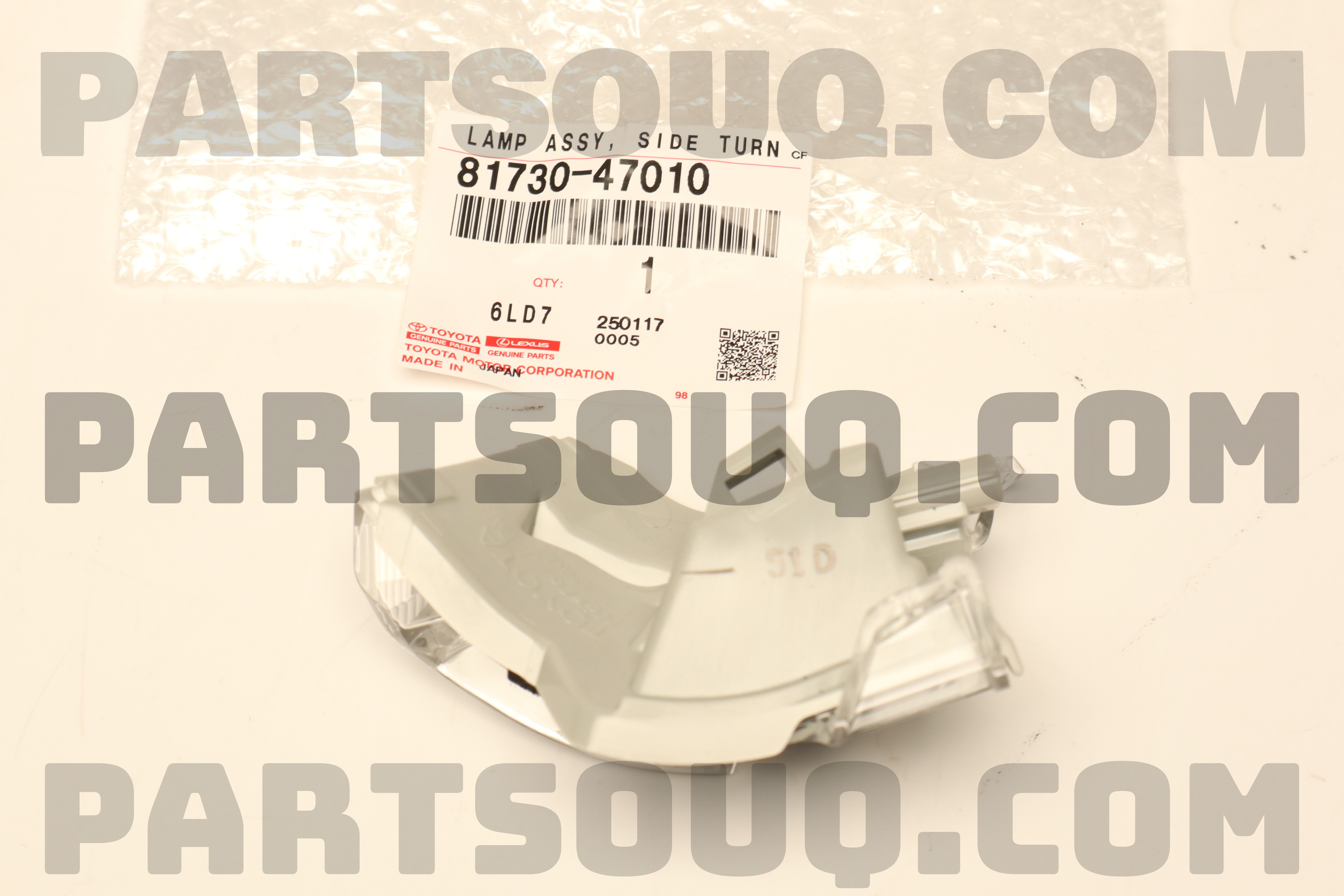LAMP ASSY SIDE TURN 8173006110 | Toyota Parts | PartSouq