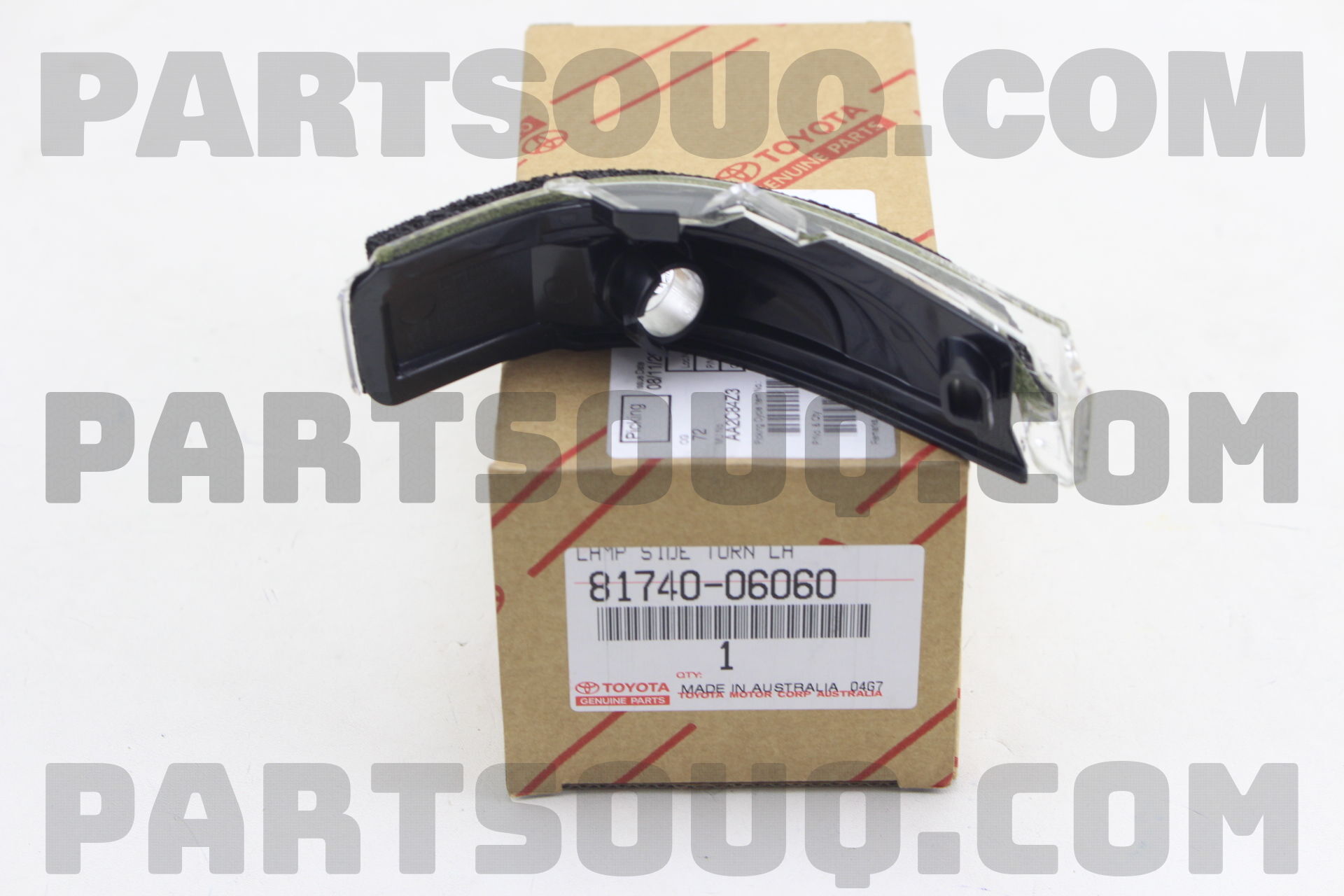 LAMP ASSY, SIDE TURN SIGNAL, LH 8174006060 | Toyota Parts | PartSouq