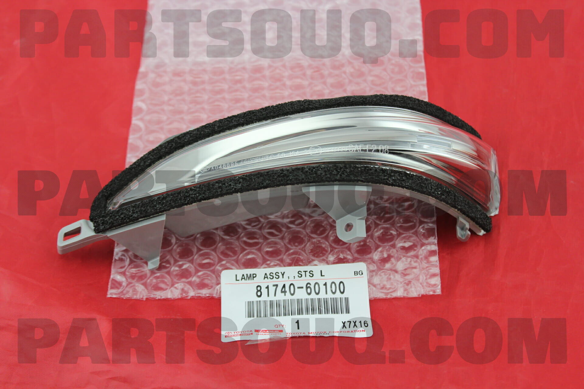 LAMP ASSY, SIDE TURN SIGNAL, LH 8174060100 | Toyota Parts | PartSouq