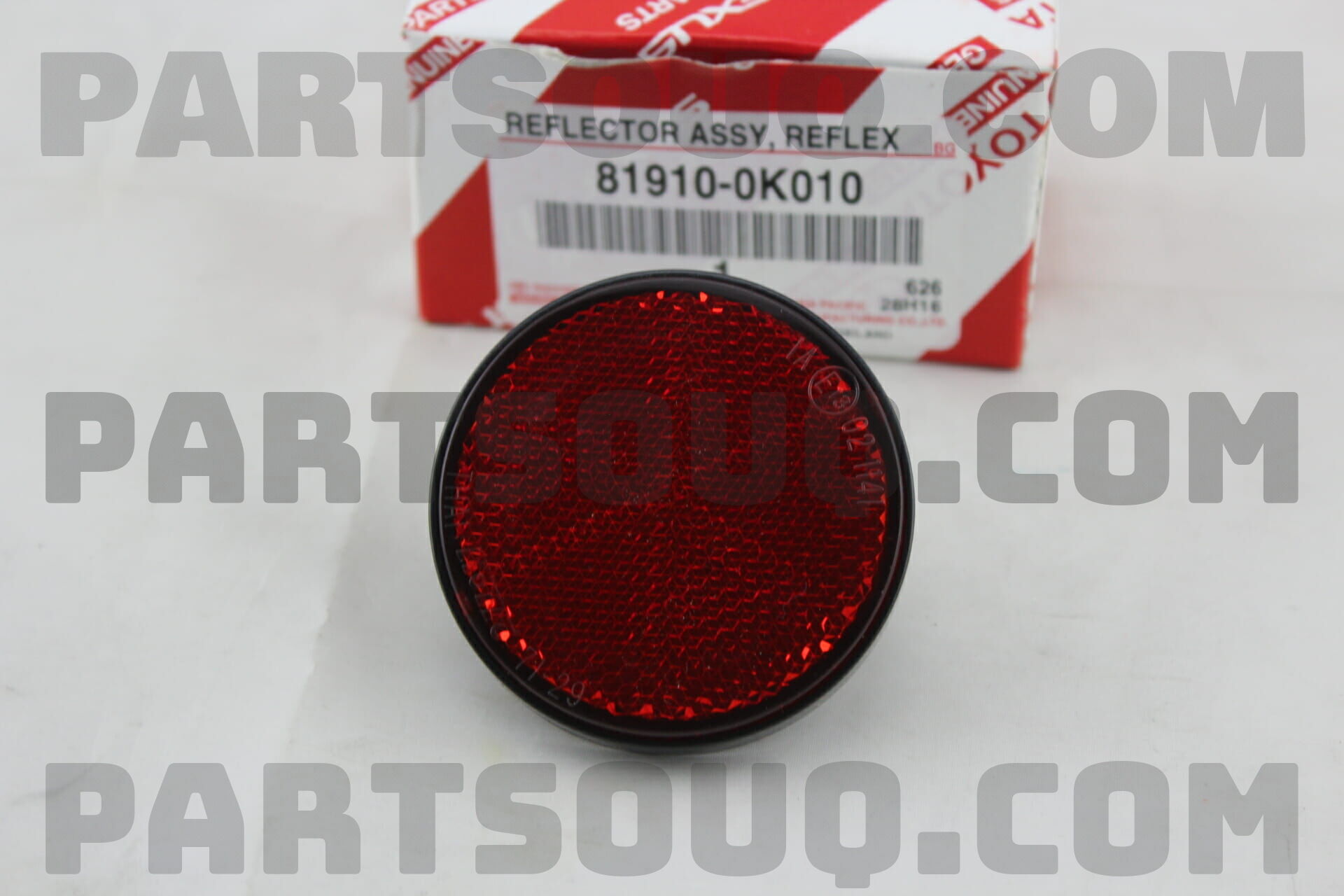 REFLECTOR ASSY, REFLEX, RH/LH 819100K010 | Toyota Parts | PartSouq