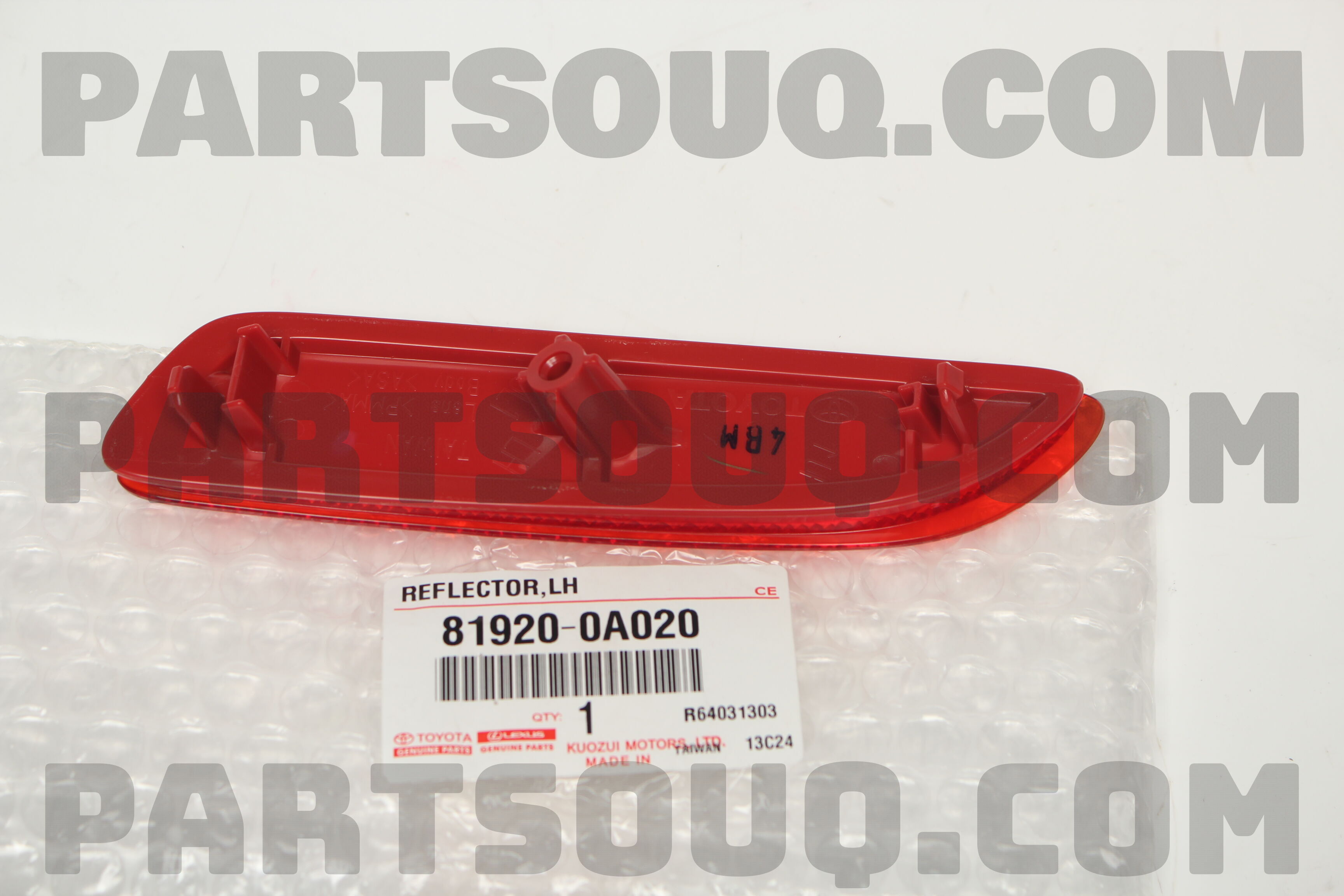REFLECTOR ASSY, REFL 819200A020 | Toyota Parts | PartSouq