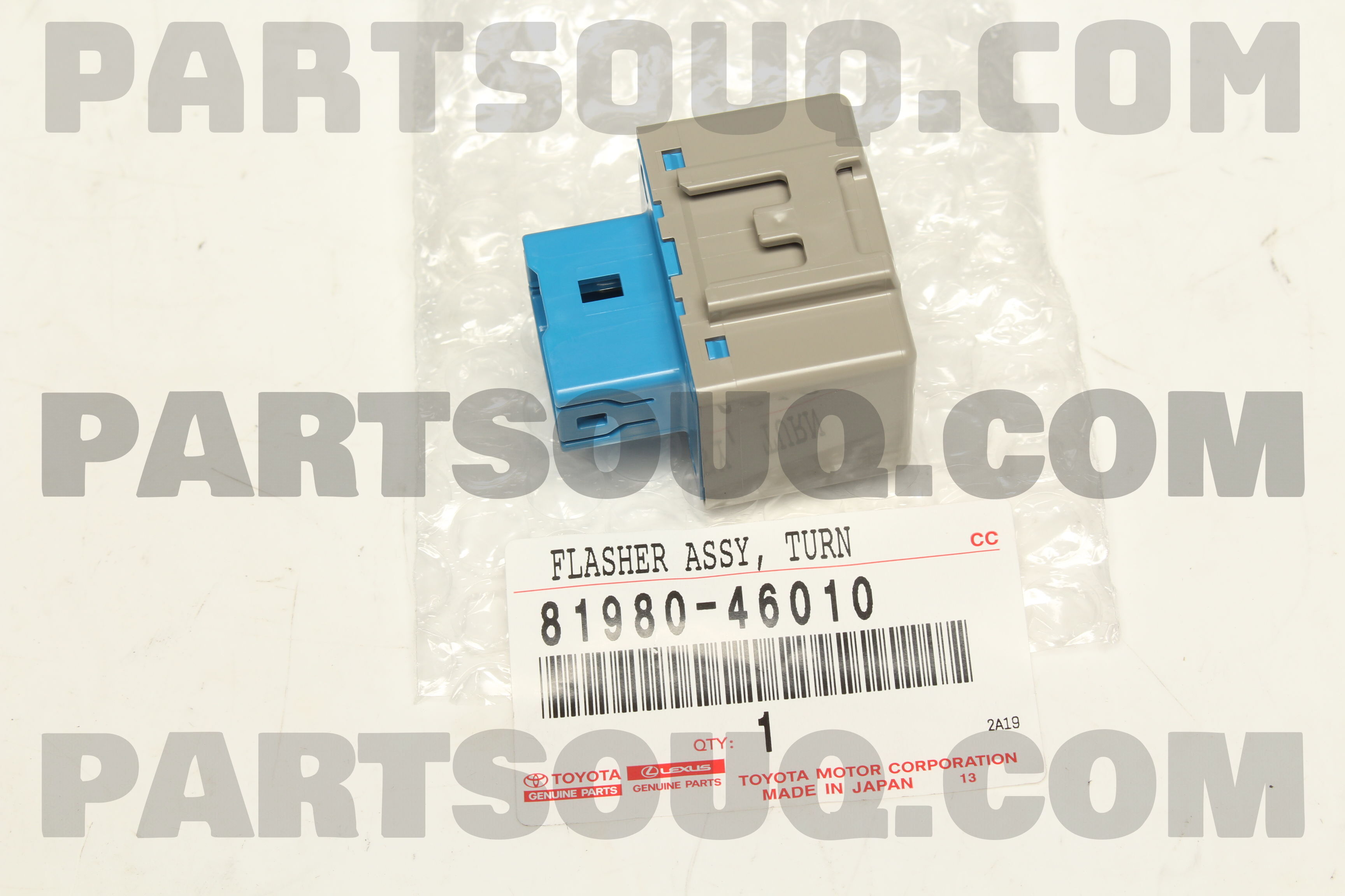 FLASHER ASSY, TURN SIGNAL 8198046010 | Toyota Parts | PartSouq