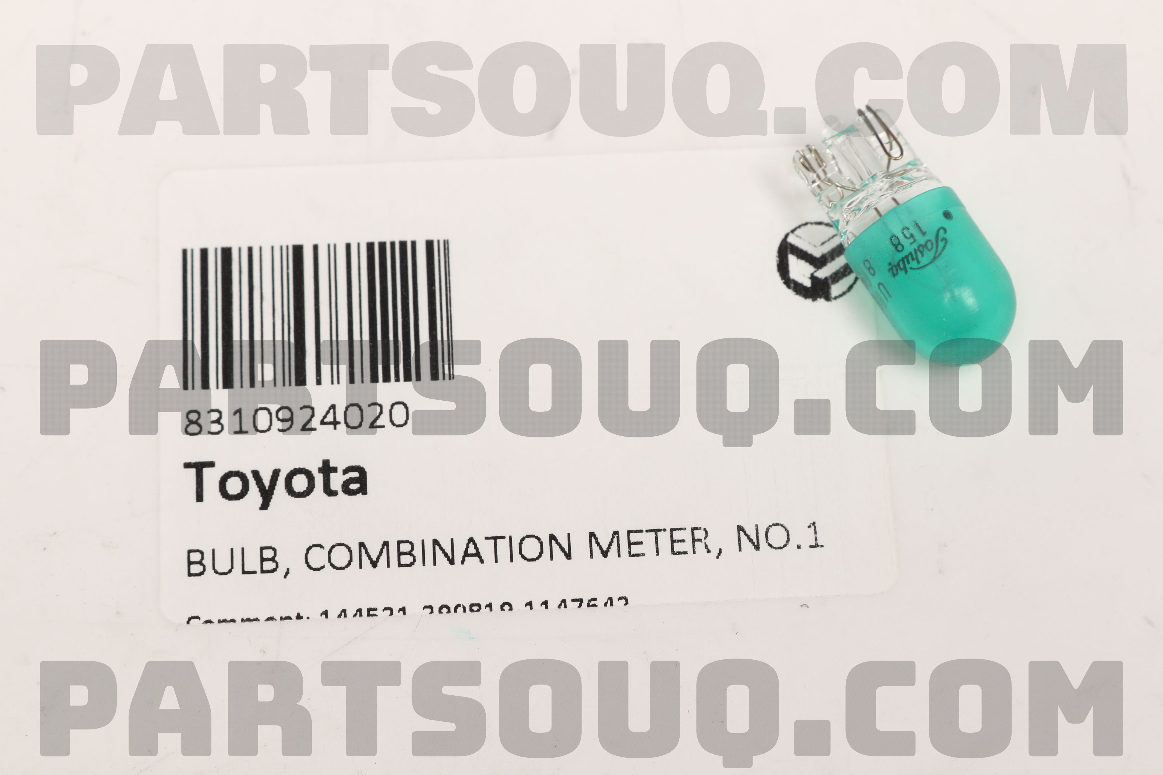 BULB, COMBINATION METER, NO.1 8310924020 | Toyota Parts | PartSouq