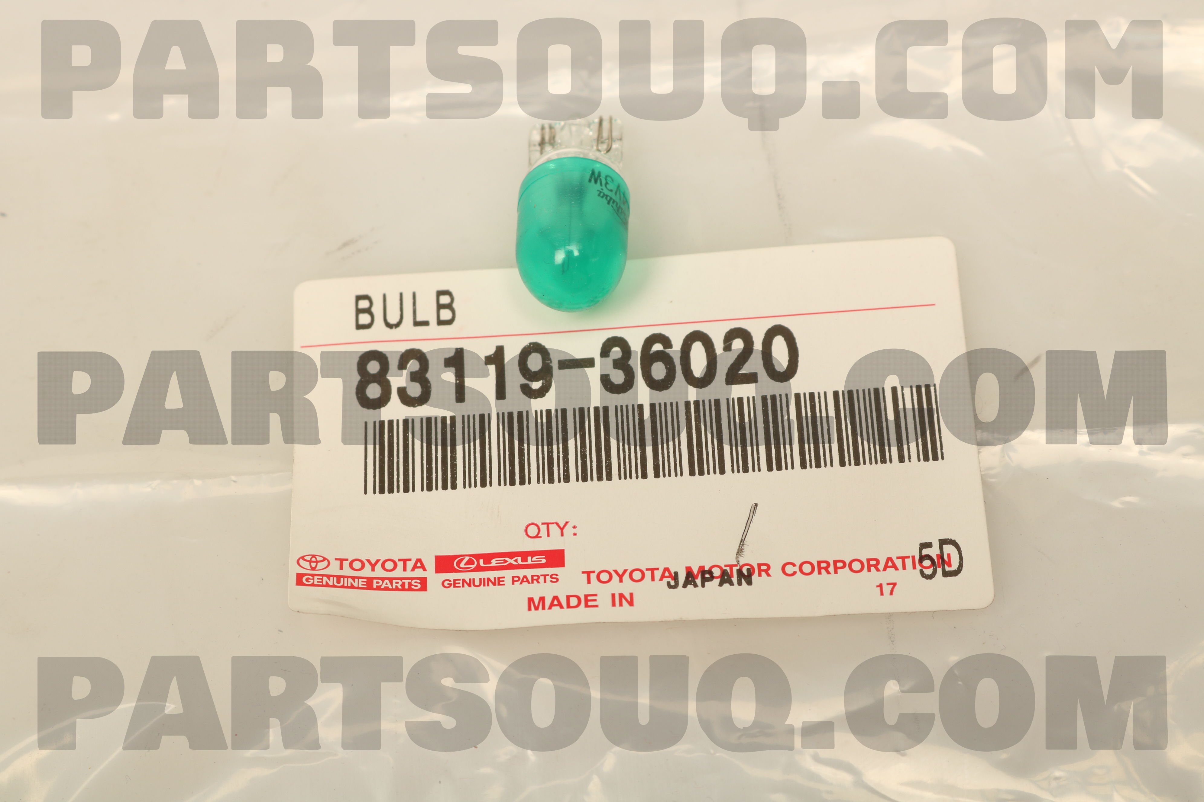 BULB, COMBINATION METER, NO.1 8311936020 | Toyota Parts | PartSouq
