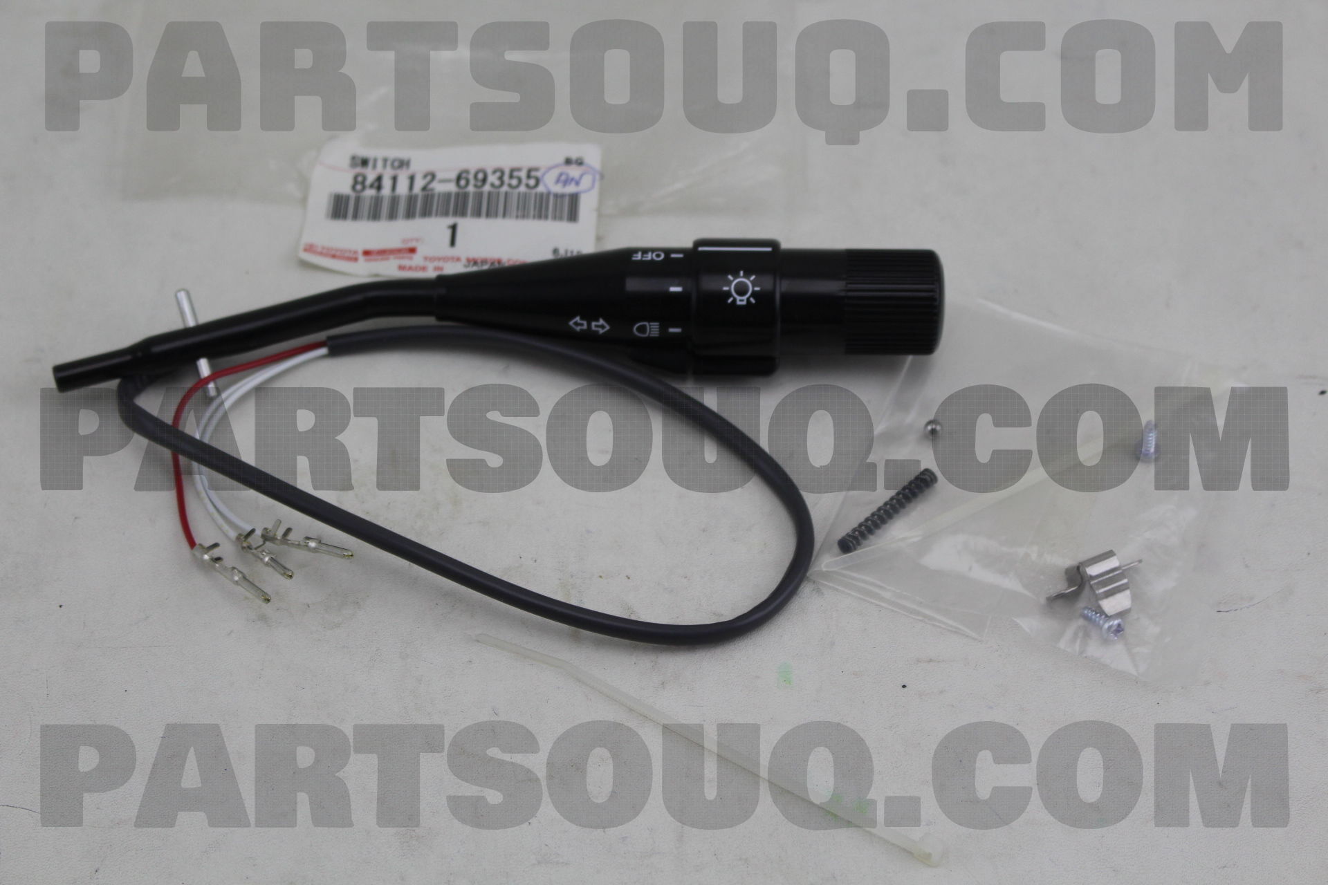 SWITCH ASSY, LIGHT CONTROL, NO.1 8411269355 | Toyota Parts | PartSouq