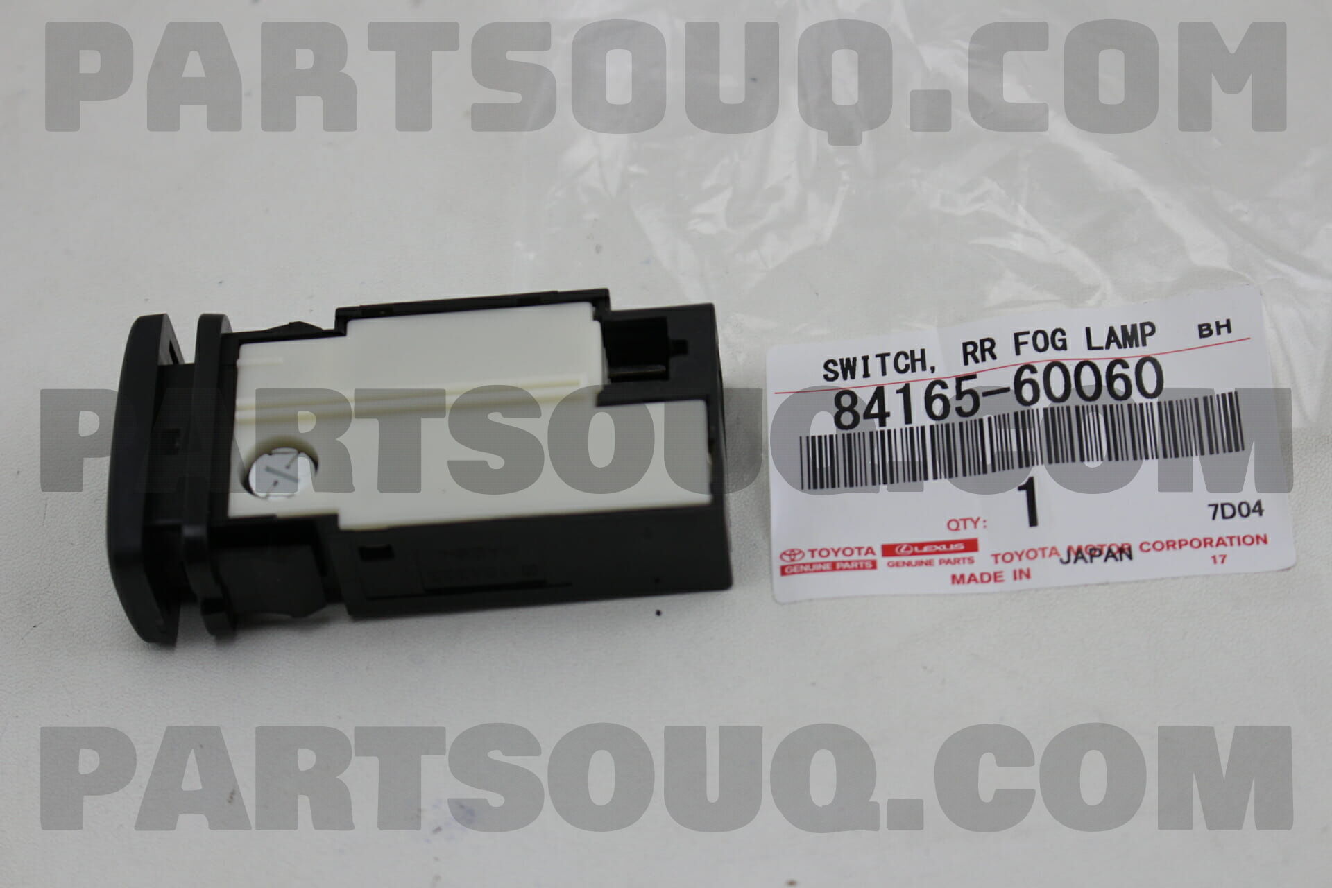 SWITCH, REAR FOG LAMP 8416560060 | Toyota Parts | PartSouq