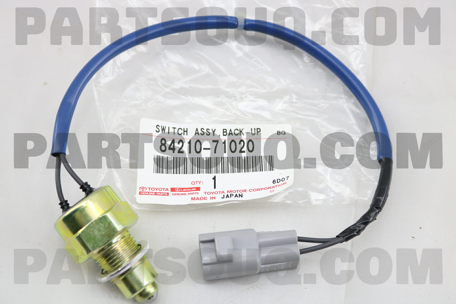 SWITCH ASSY, BACK-UP LAMP 8421071020 | Toyota Parts | PartSouq