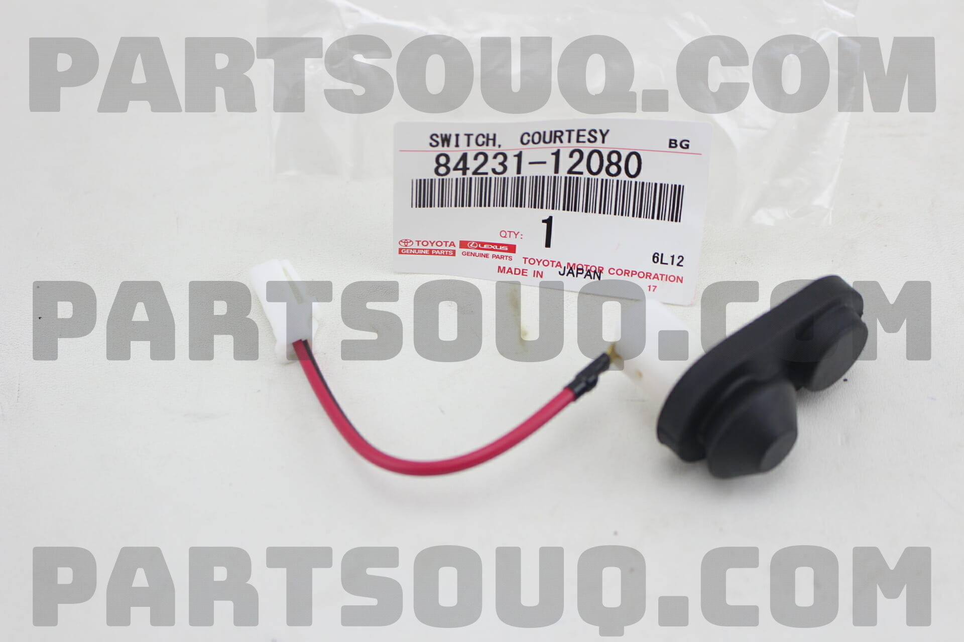 SWITCH ASSY, COURTESY LAMP (FOR FRONT DOOR) 8423132040 | Toyota Parts ...