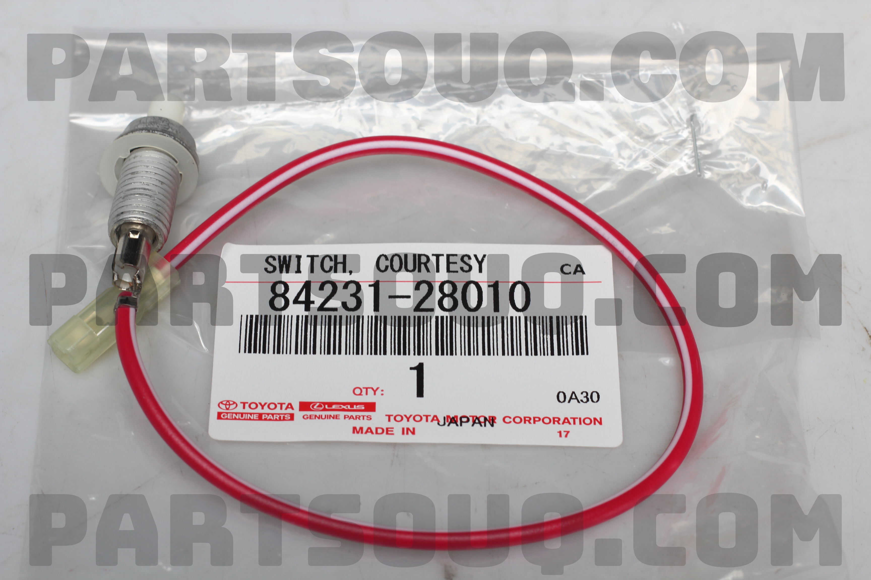 SWITCH ASSY, COURTESY LAMP (FOR FRONT DOOR) 8423128010 | Toyota Parts ...