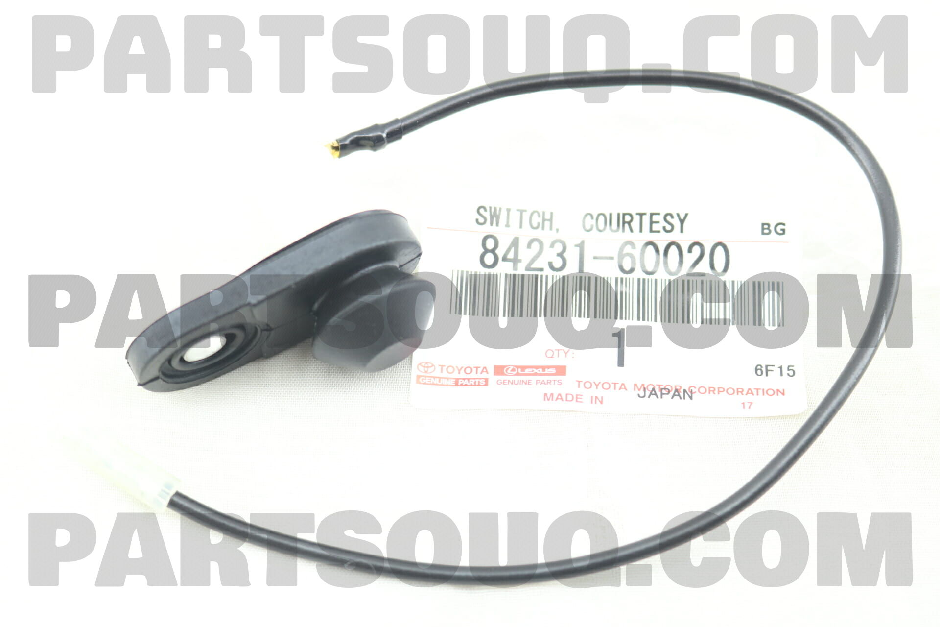 SWITCH ASSY, COURTESY LAMP (FOR FRONT DOOR) 8423160010 | Toyota Parts ...
