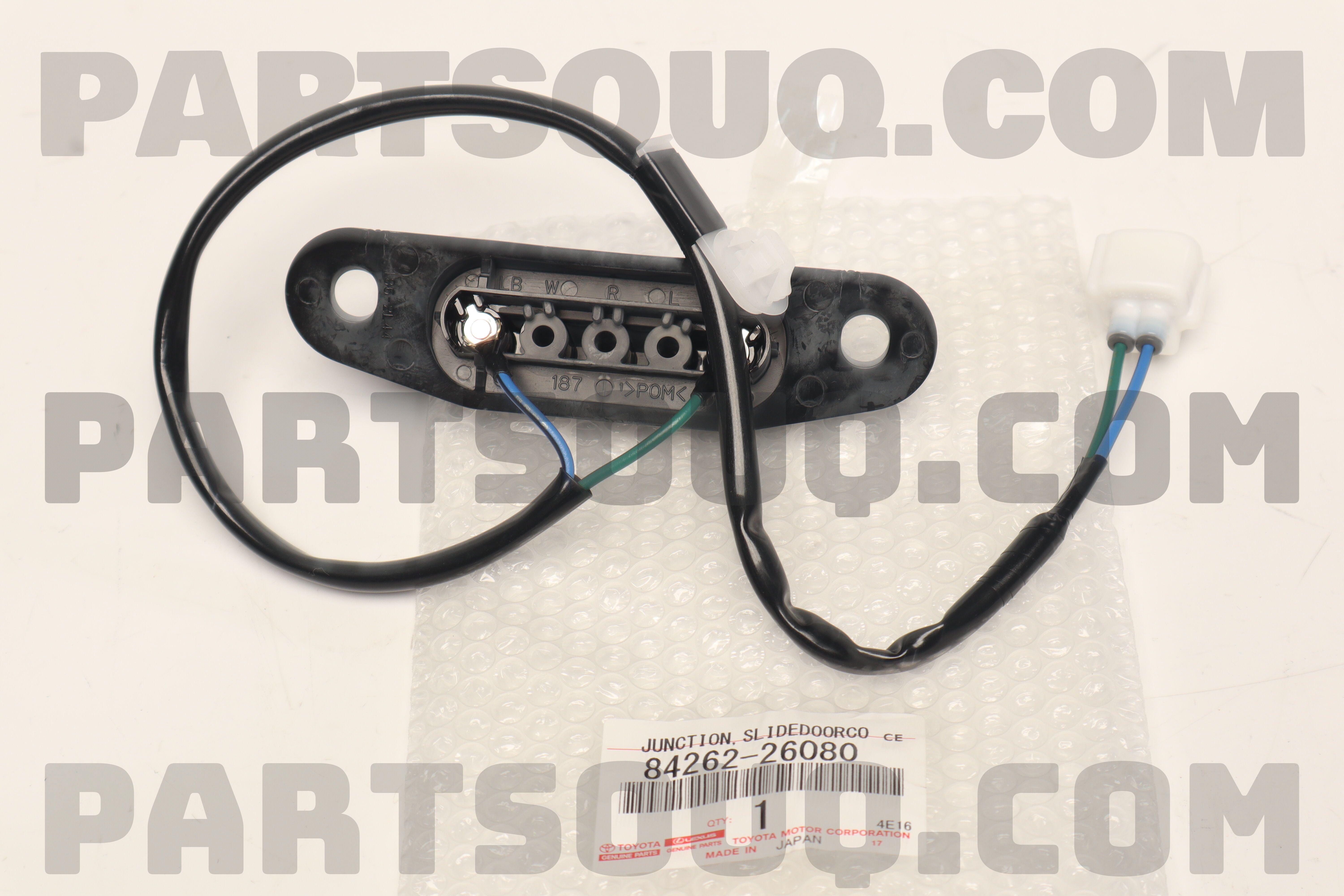 JUNCTION, SLIDE DOOR CONTROL, FEMALE 8426226080 | Toyota Parts | PartSouq