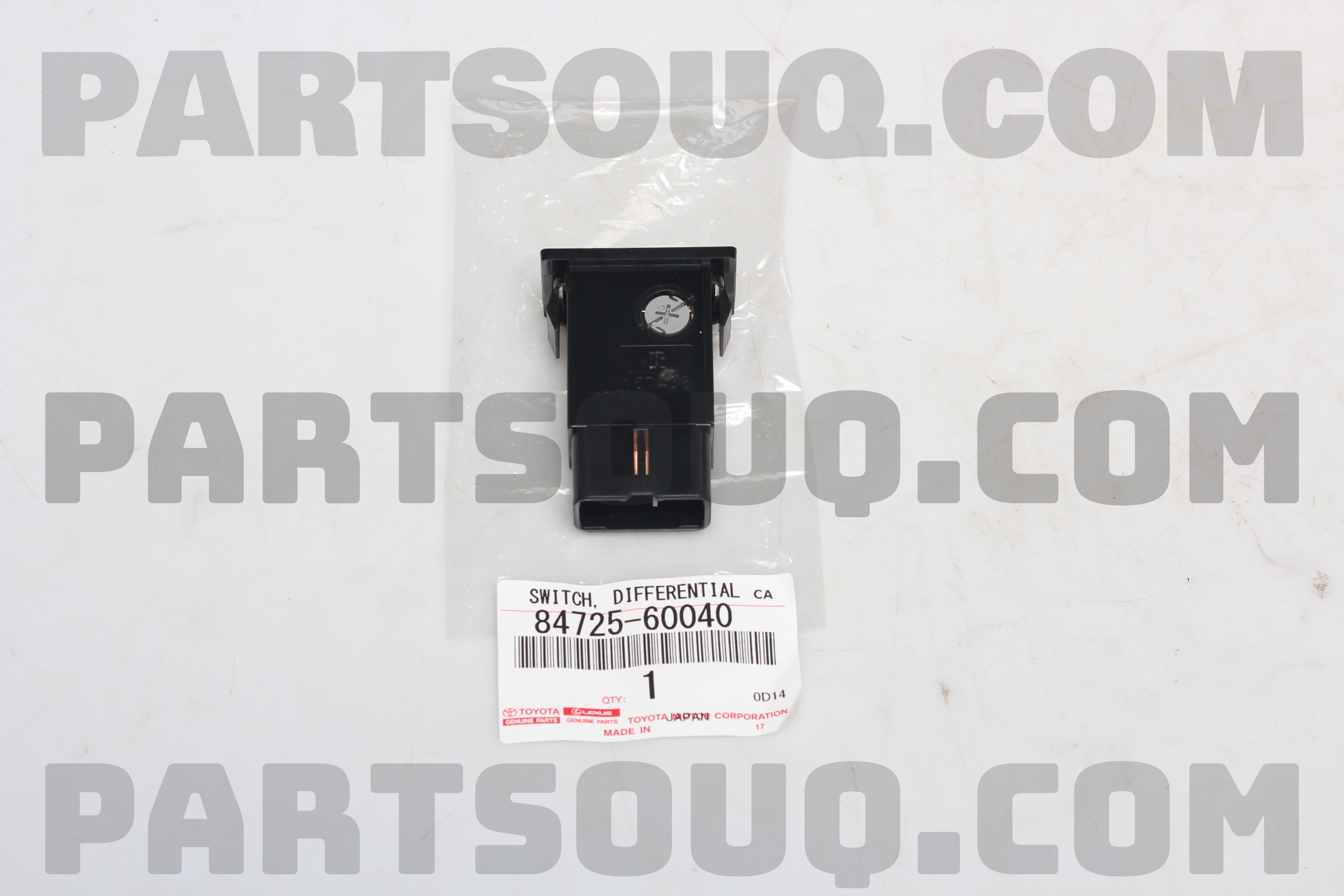 SWITCH, CENTER DIFFERENTIAL LOCK 8472560040 | Toyota Parts | PartSouq