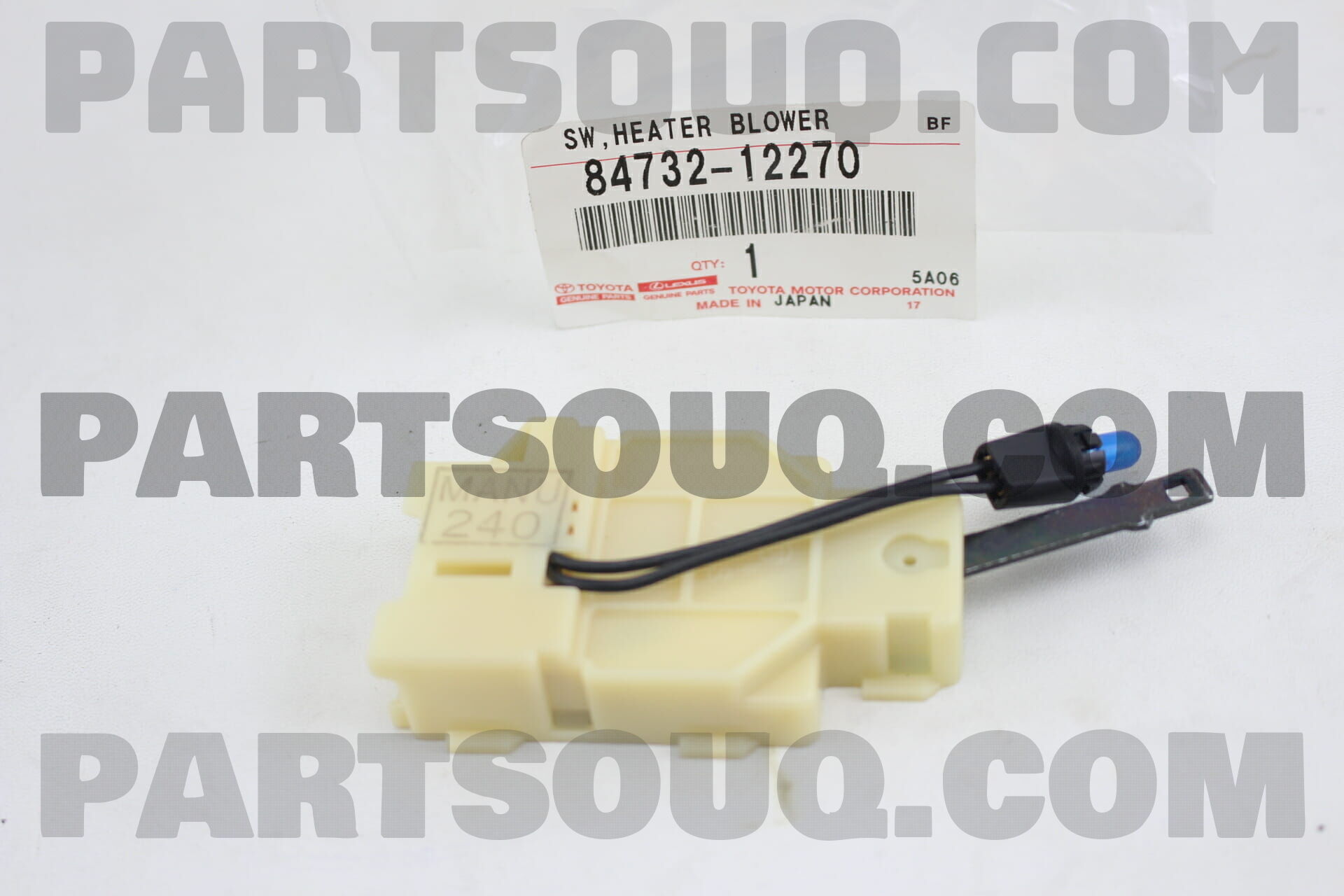 SWITCH ASSY, HEATER BLOWER 8473212270 | Toyota Parts | PartSouq