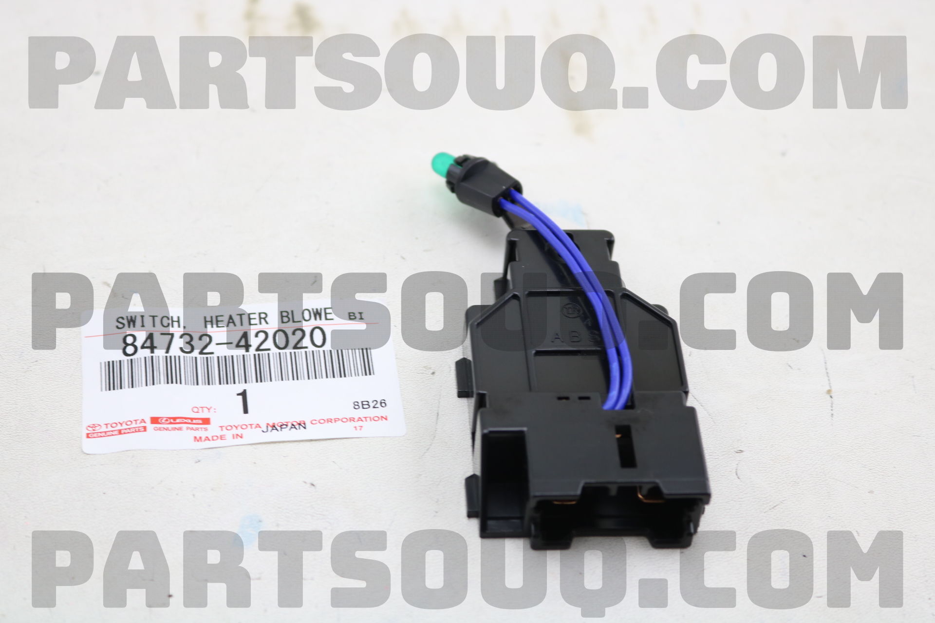SWITCH ASSY, HEATER BLOWER 8473242020 | Toyota Parts | PartSouq