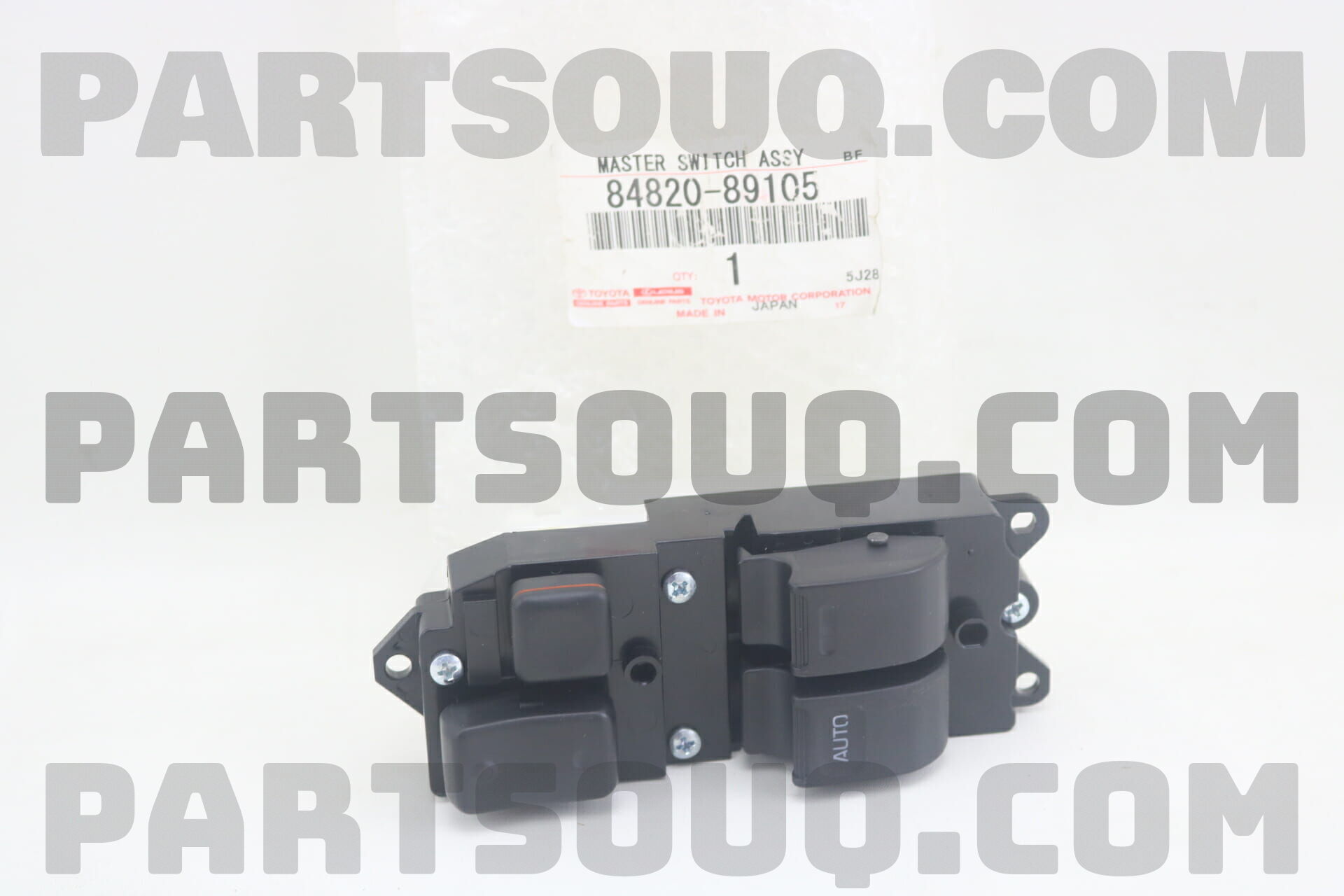 MASTER SWITCH ASSY, POWER WINDOW REGULATOR 8482089105 | Toyota Parts ...