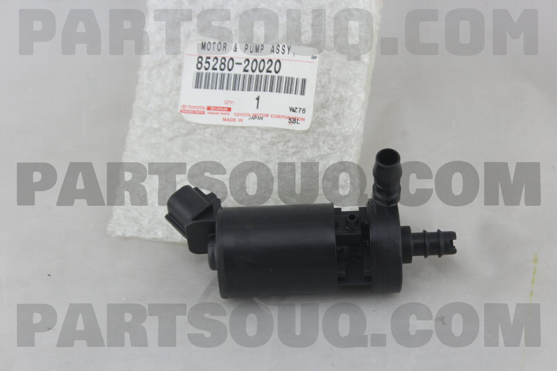 MOTOR AND PUMP ASSY, HEADLAMP CLEANER 8528020020 | Toyota Parts | PartSouq