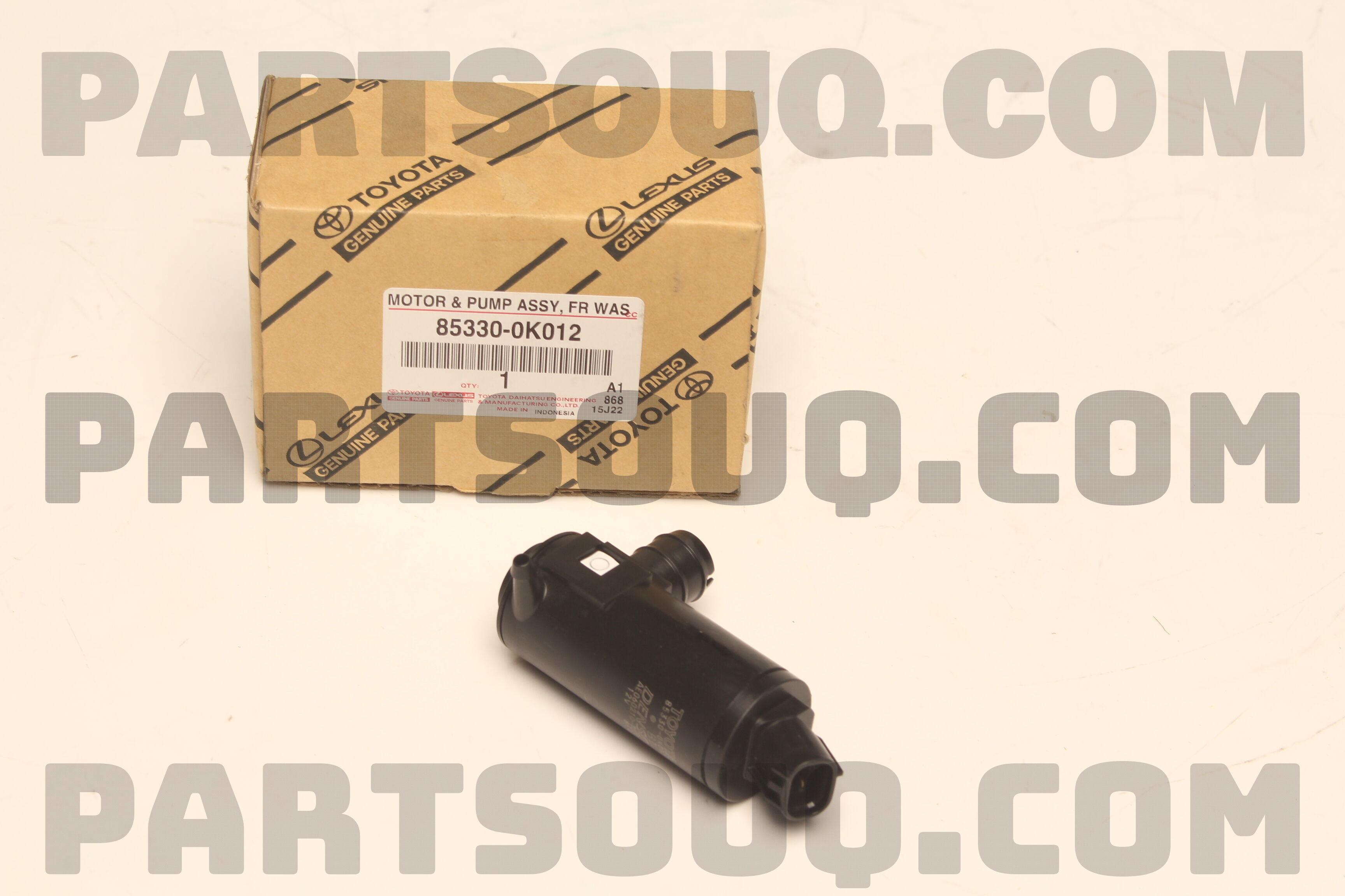 MOTOR & PUMP ASSY, F 853300K011 | Toyota Parts | PartSouq