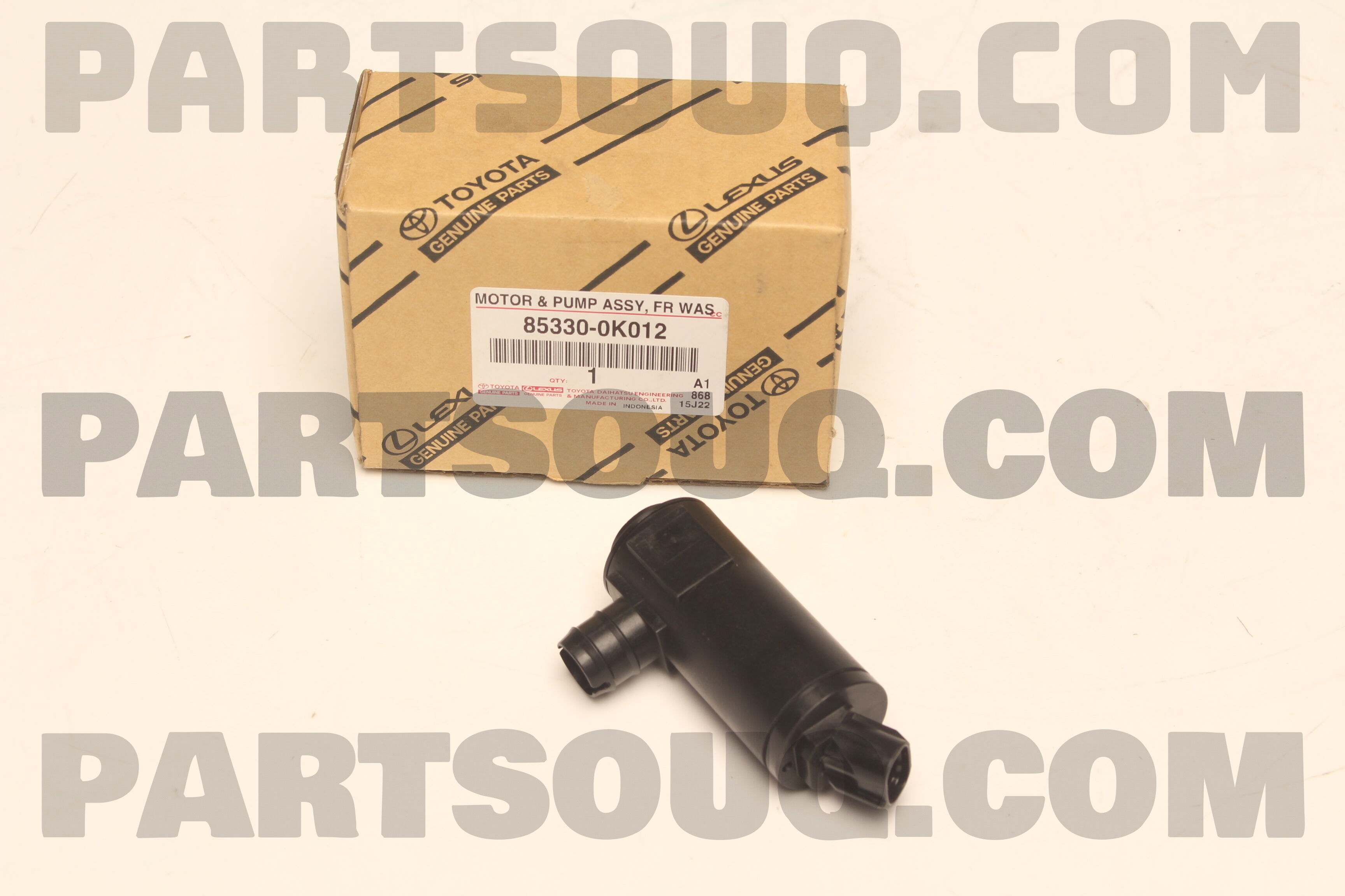 MOTOR & PUMP ASSY, F 853300K011 | Toyota Parts | PartSouq