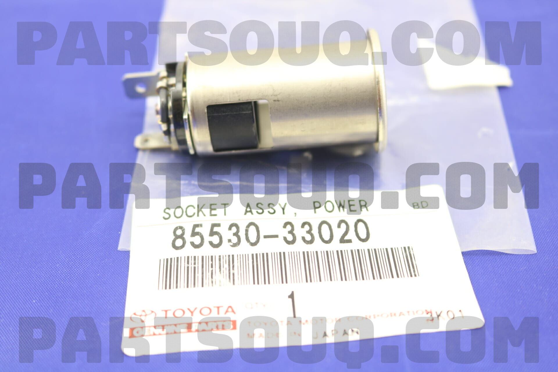 SOCKET ASSY, POWER OUTLET, CENTER 8553033020 | Toyota Parts | PartSouq