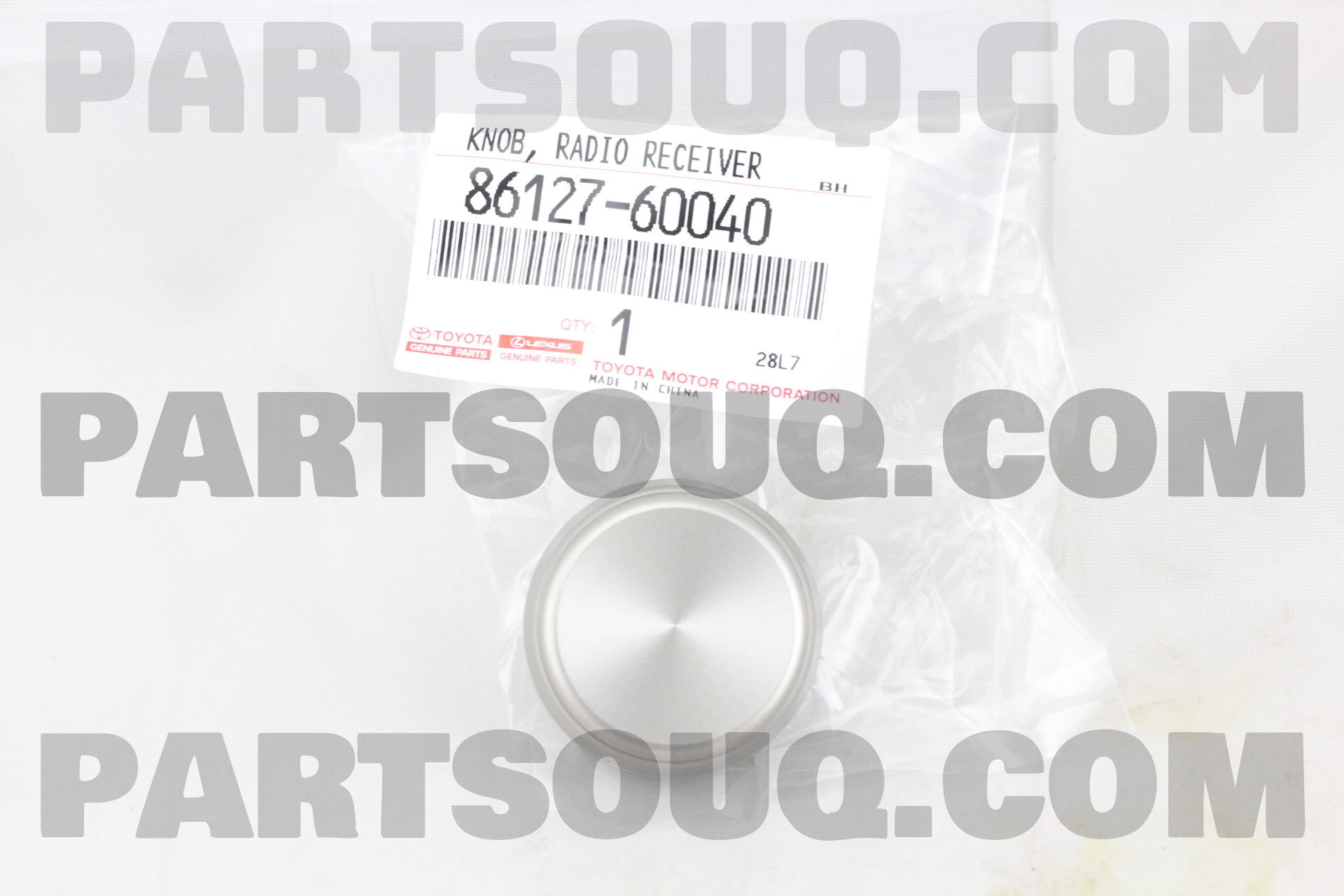 KNOB, RADIO RECEIVER SWITCH 8612760040 | Toyota Parts | PartSouq