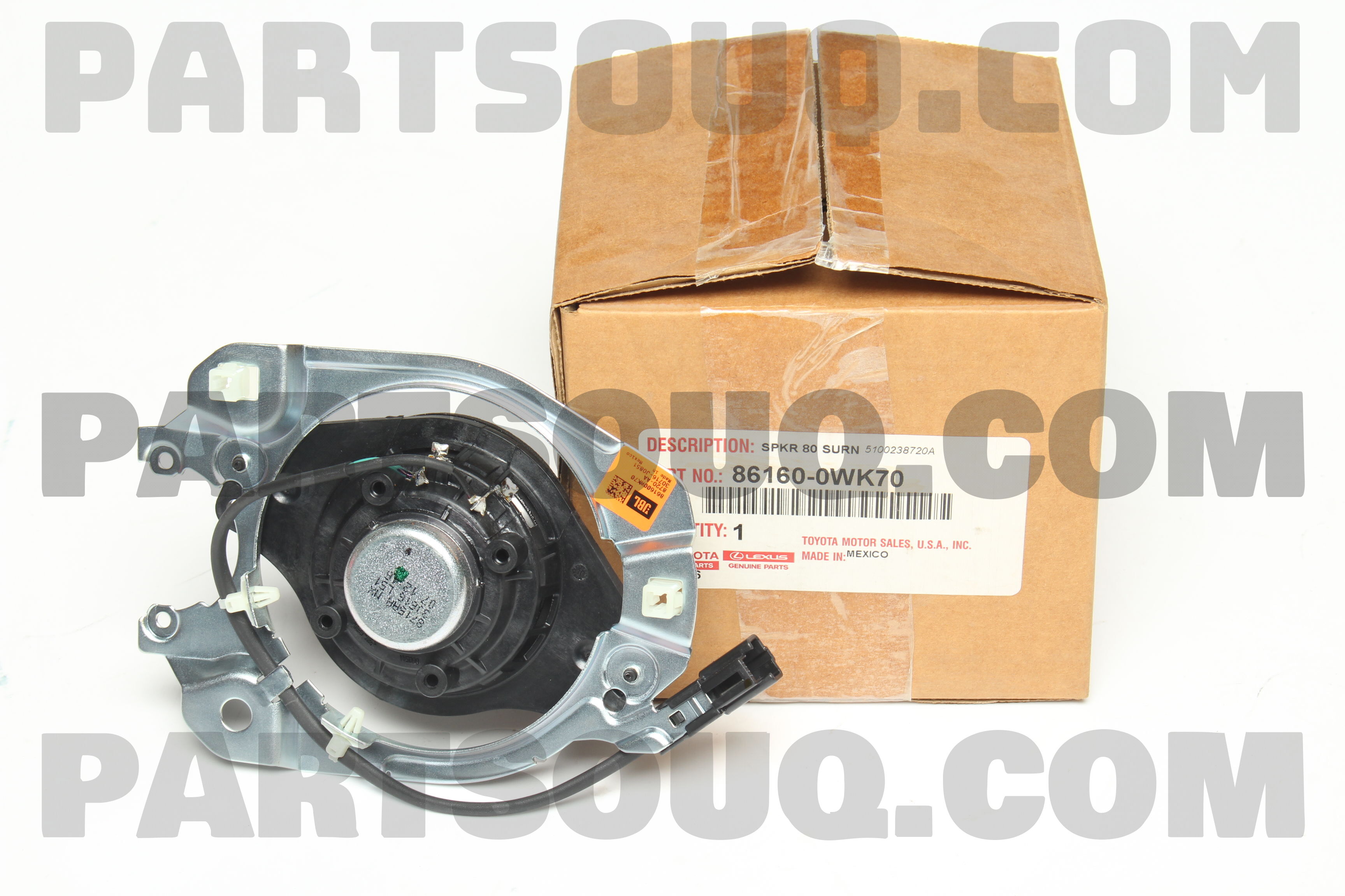 SPEAKER ASSY, RADIO 8616060690 | Toyota Parts | PartSouq
