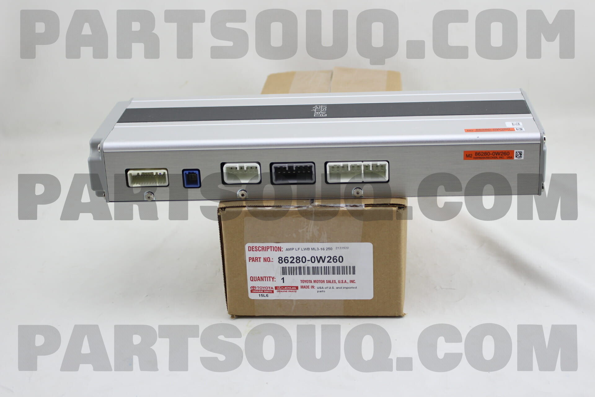 AMPLIFIER ASSY, STEREO COMPONENT 862800W260 | Toyota Parts | PartSouq