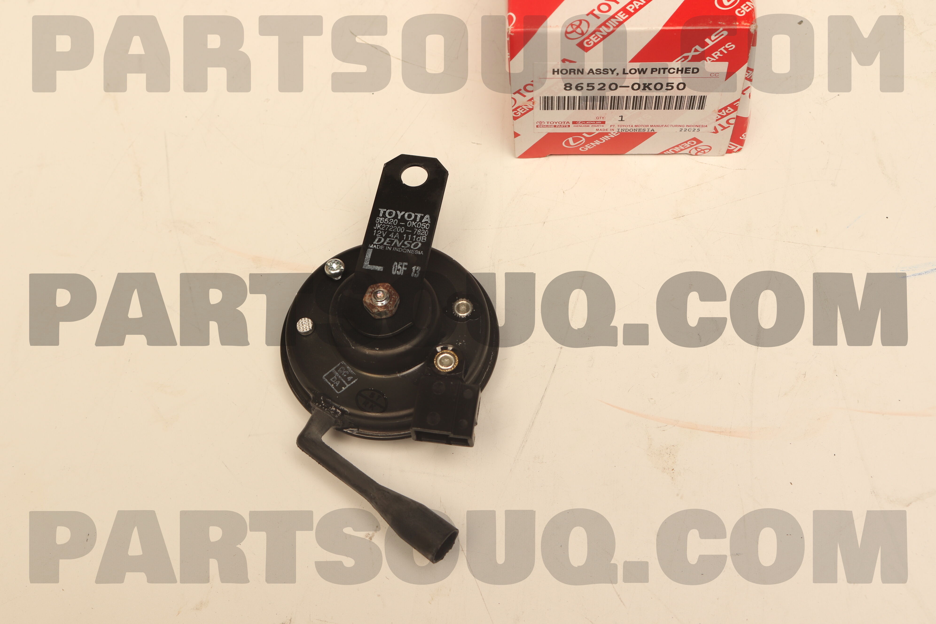 HORN ASSY, LOW PITCHED 865200K050 | Toyota Parts | PartSouq
