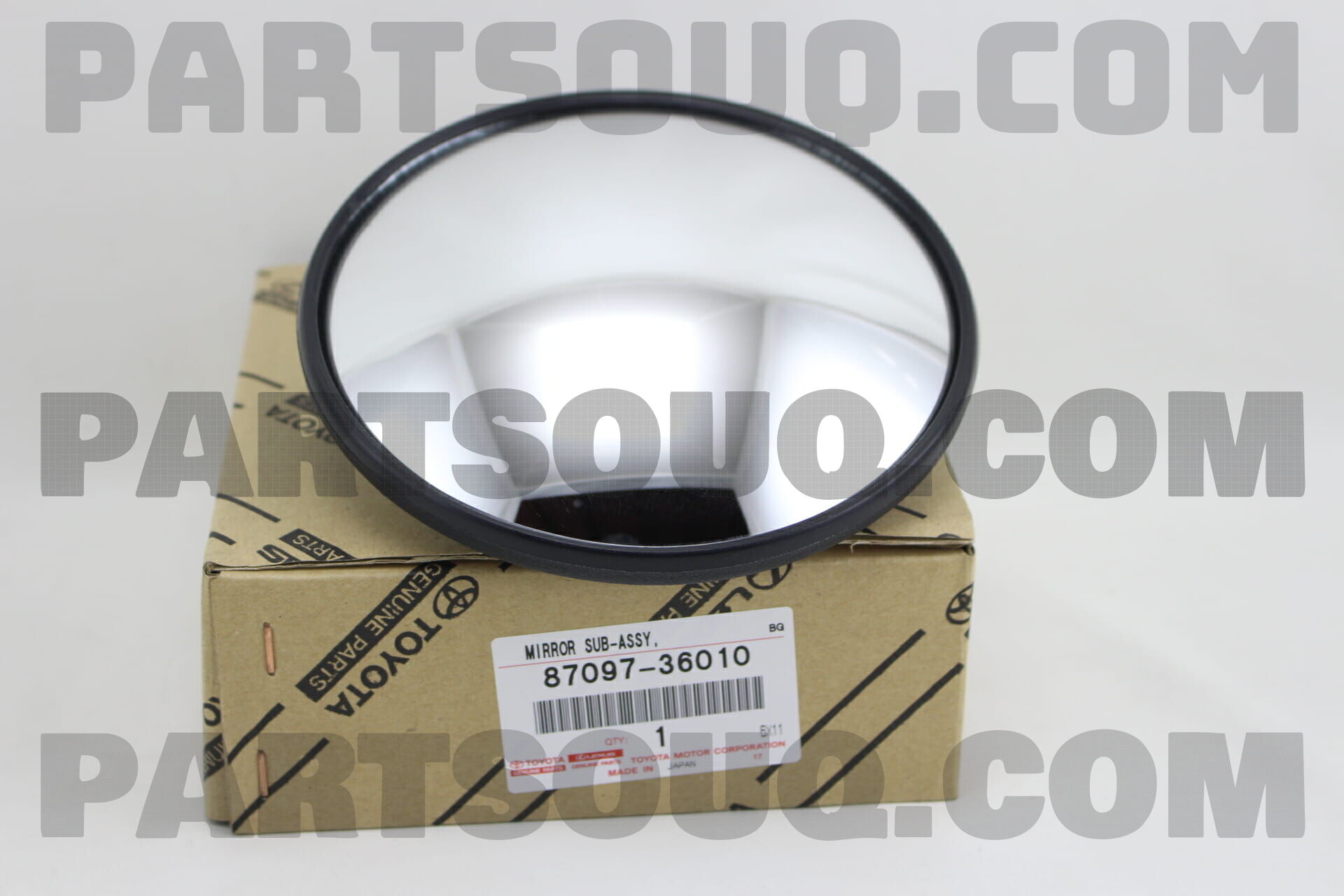 MIRROR SUB-ASSY, OUTER UNDER VIEW 8709736010 | Toyota Parts | PartSouq