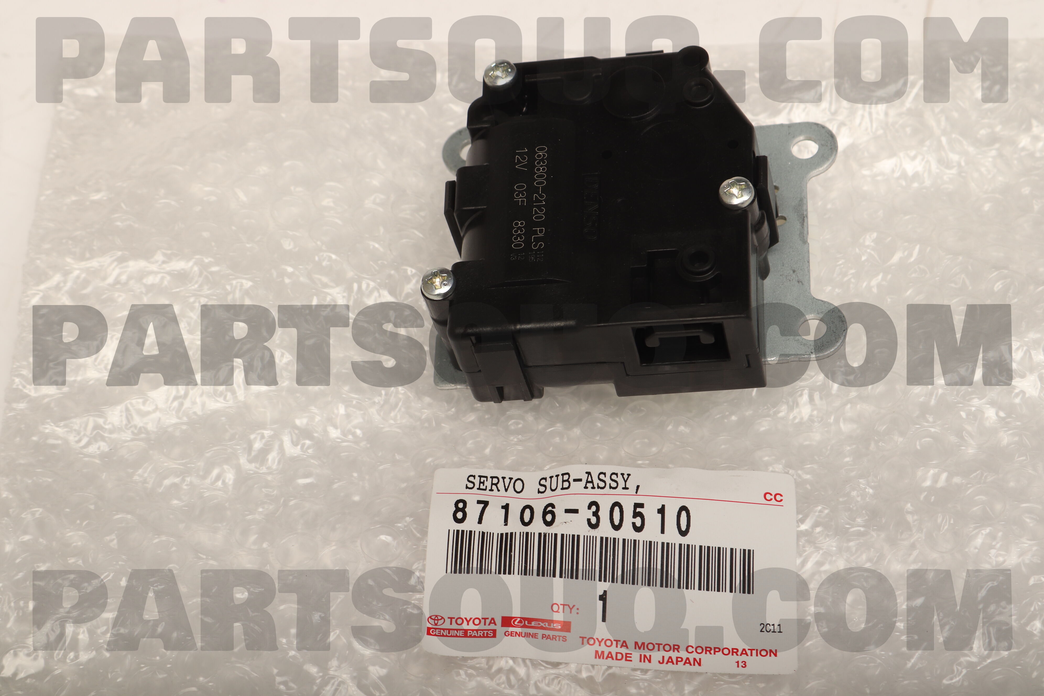 DAMPER SERVO SUB-ASSY, BLOWER, NO.1 8710630510 | Toyota Parts | PartSouq